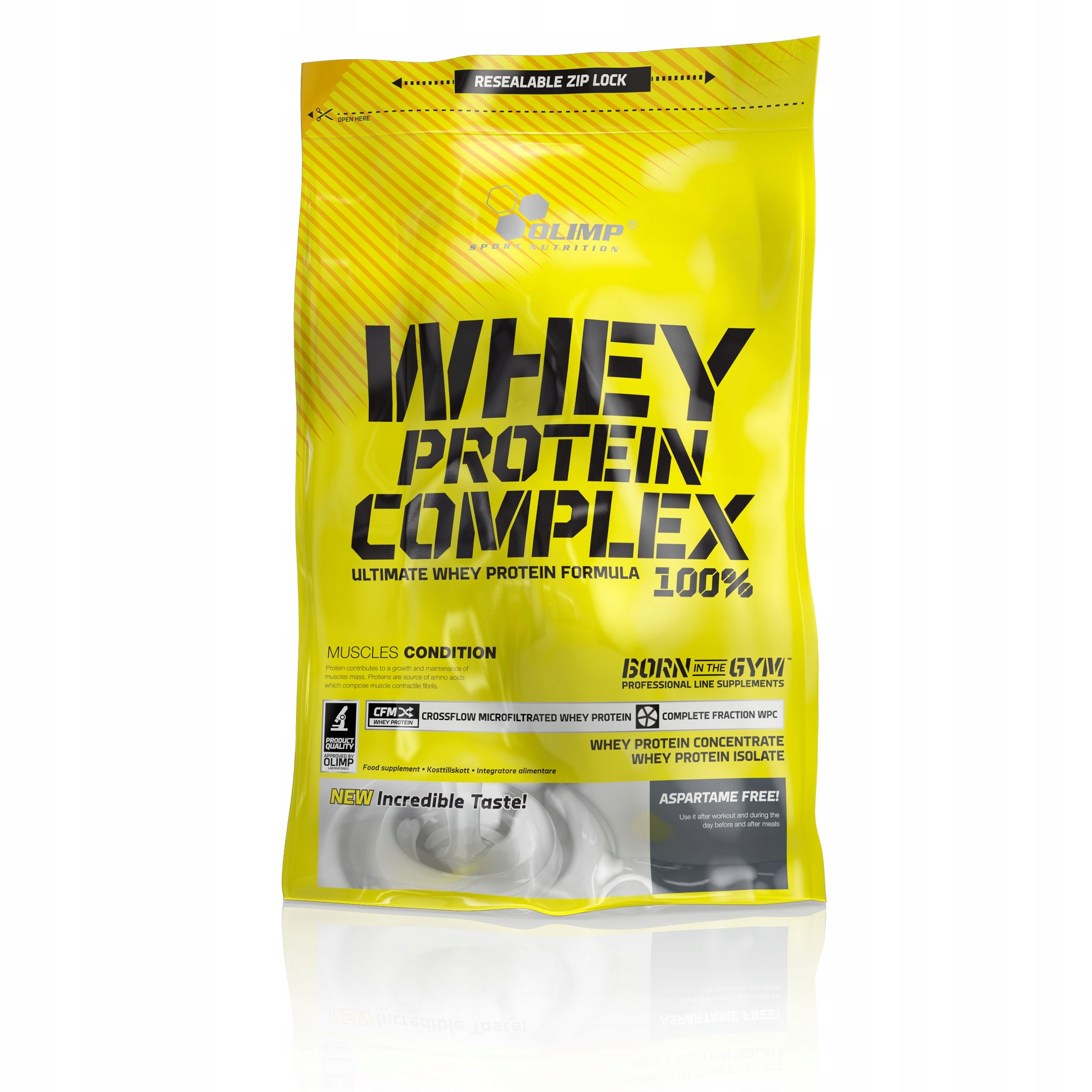 OLIMP WHEY PROTEIN COMPLEX 700g WPC BIAŁKO KONCENTRAT IZOLAT WPC WPI - 5901330038044 ...