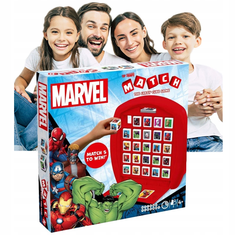 Planszowa Gra LOGICZNA Match MARVEL Imprezowa - Stan: Nowy 159.97PLN ...