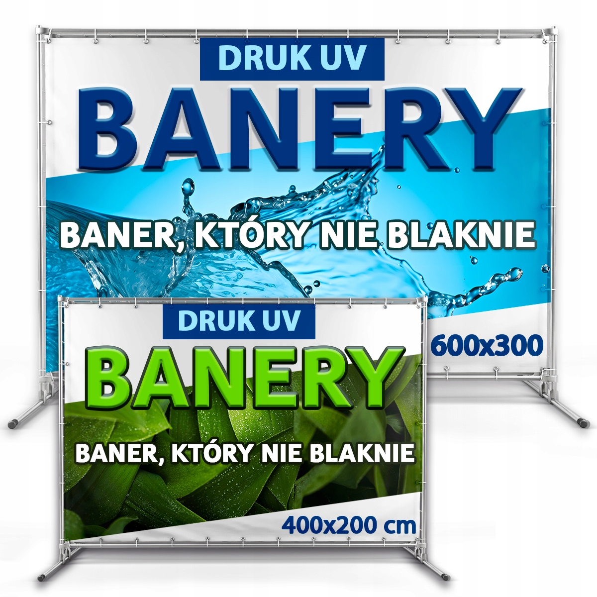 Baner, Banery reklamowy, Reklama 400x200 cm 450gr • Cena, Opinie ...