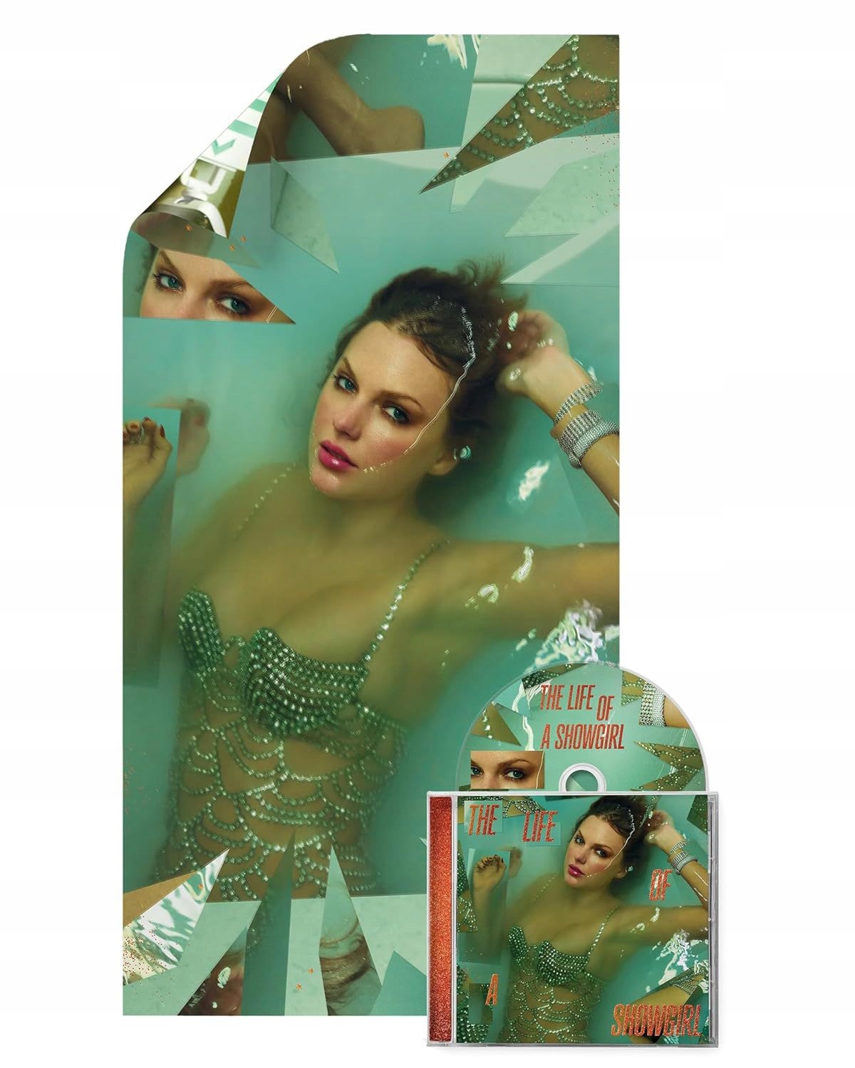 TAYLOR SWIFT: THE LIFE OF A SHOWGIRL [CD]+[PLAKAT] 17917061196 - Sklepy ...