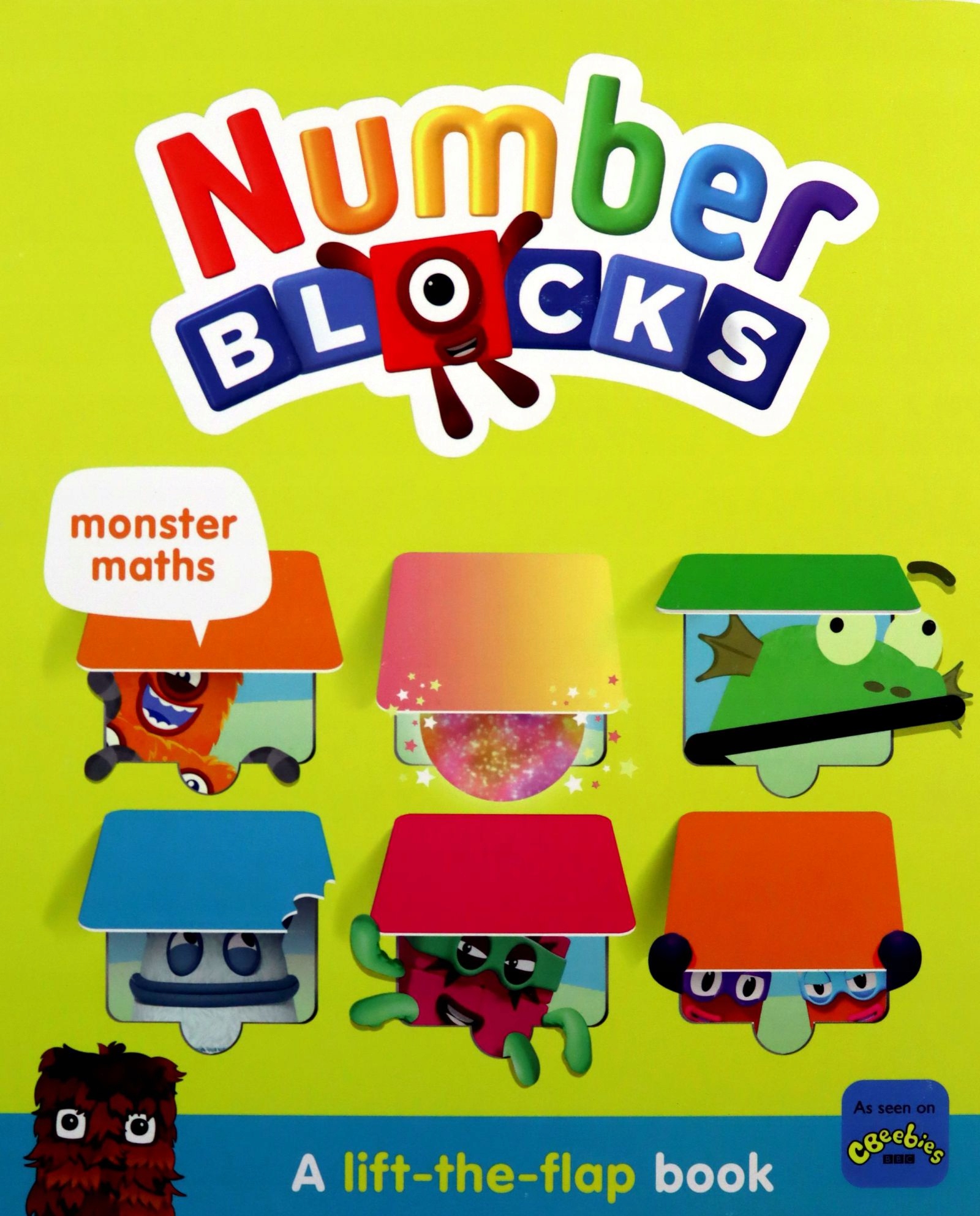 Numberblocks Monster Maths: A Lift the Flap Book Sweet Cherry ...