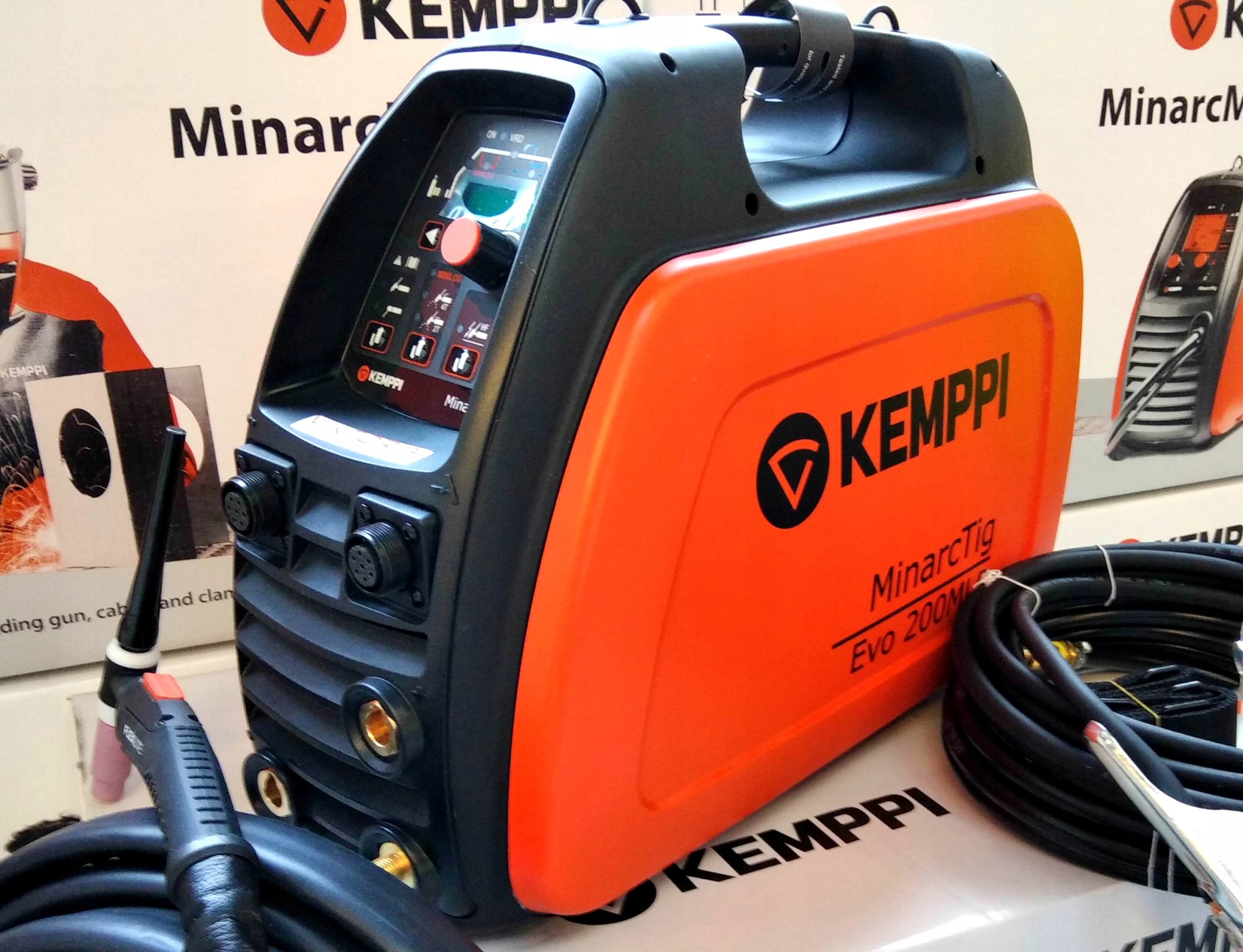 KEMPPI Minarc TIG EVO 200 MLP импульсный сварочный аппарат Kempi купити ...