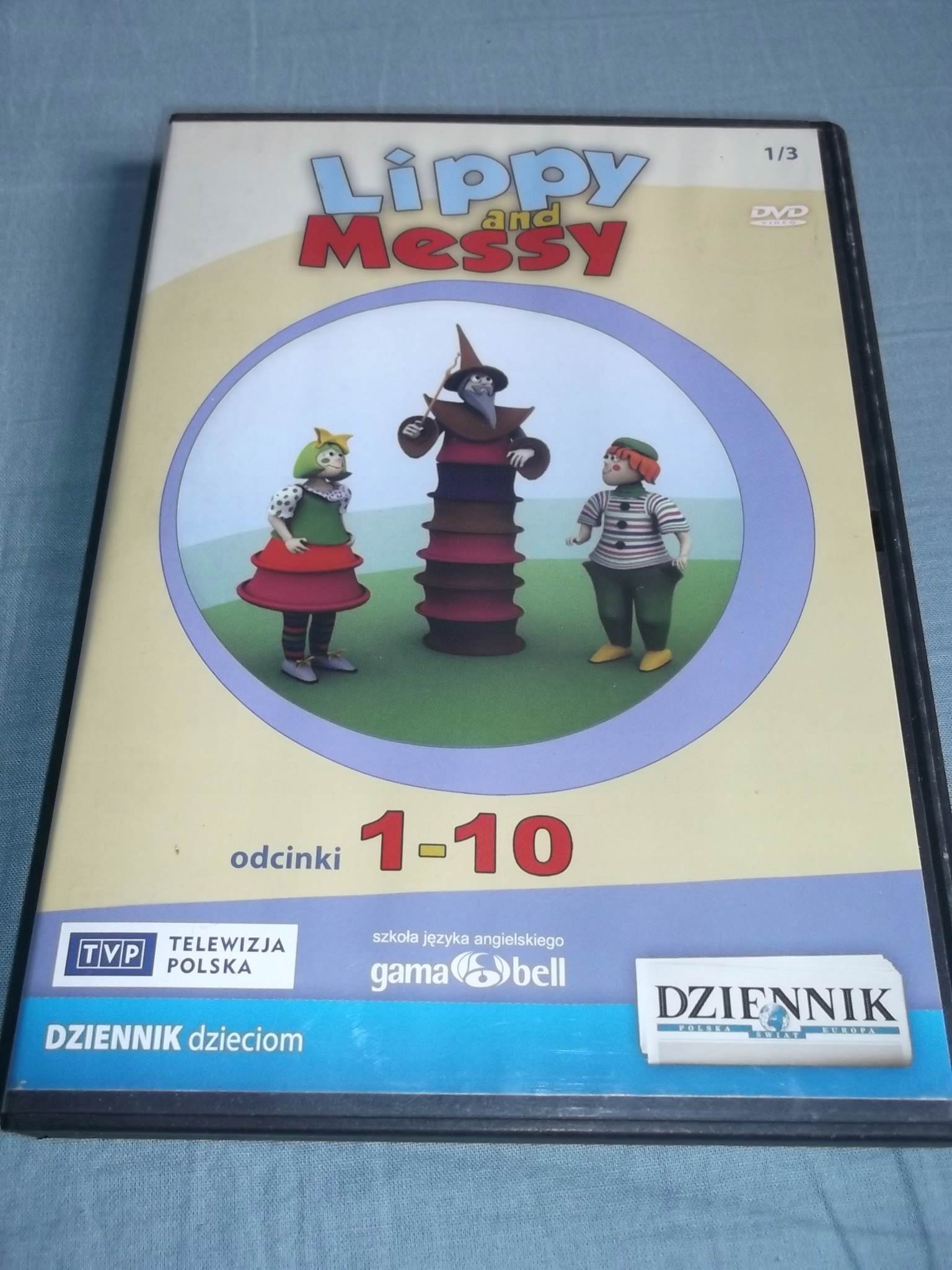 Lippy and messy odcinki 1-10 płyta DVD 17975908711 - Sklepy, Opinie, Ceny w Allegro