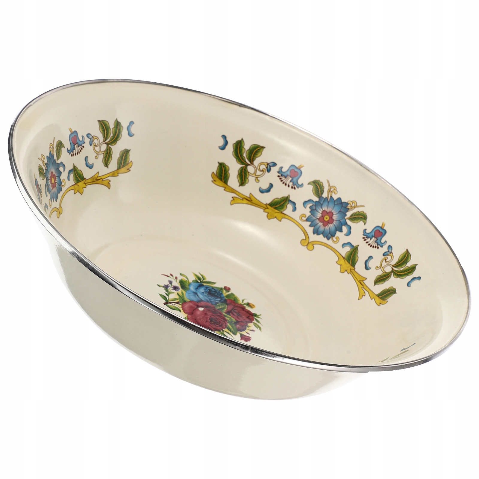 EMALIOWANA MISKA NA ZUPĘ POJEMNIK NA OWOCE MISKI EMALIOWANE (14742753 ...