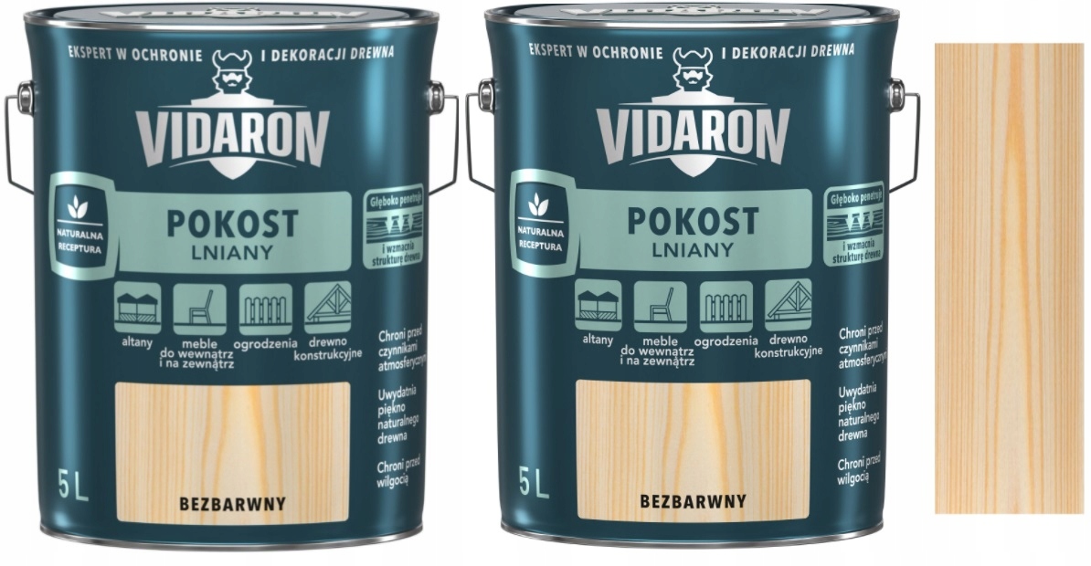 VIDARON POKOST LNIANY BEZBARWNY 10L ZESTAW (5903973072645) • Cena ...