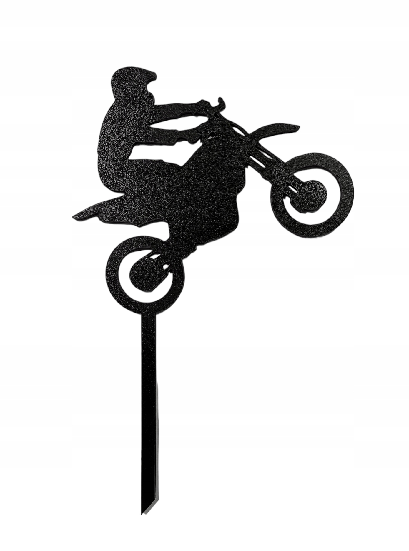 Topper dekoracja na tort MOTOCYKLISTA motor czarny 13370566582 - Allegro.pl