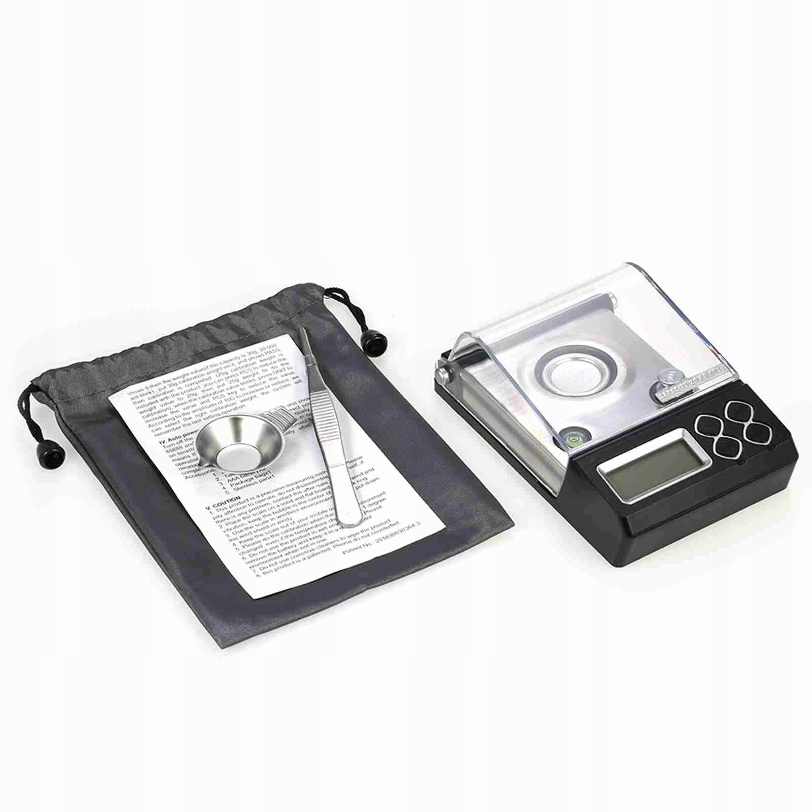 WAGA JUBILERSKA 20g/0.001g PRECYZYJNA ELEKTRONICZNA DOMOWA LCD Z KALIBRACJA - Sklep, Opinie ...