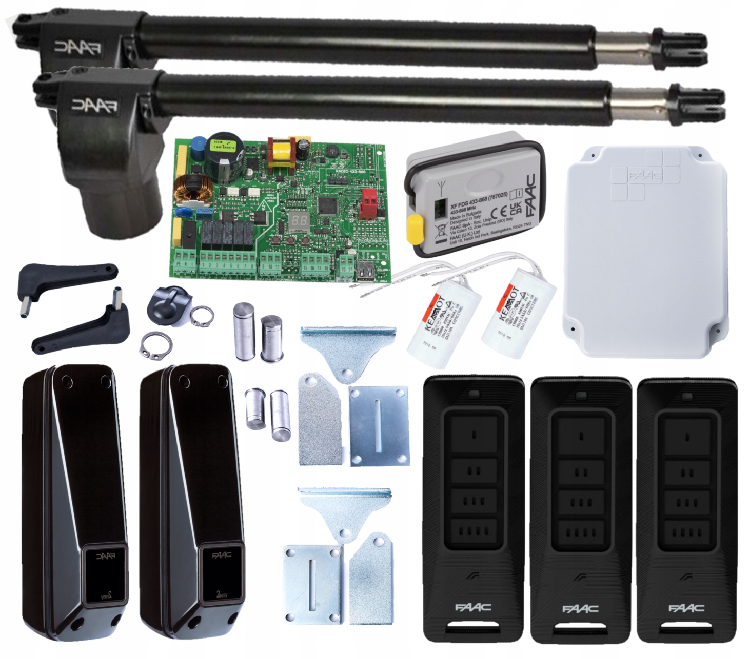 Zestaw napęd do bramy FAAC 414 ALFA 3xpilot 868MH • Cena, Opinie • Napędy 8331247157 • Allegro