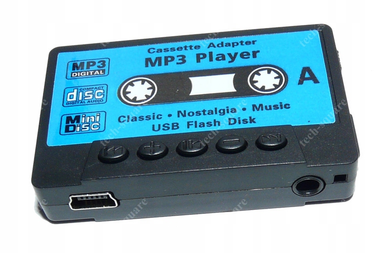 MP3 MAGNETOFONOVÁ KAZETA RETRO BLACK - Allegro
