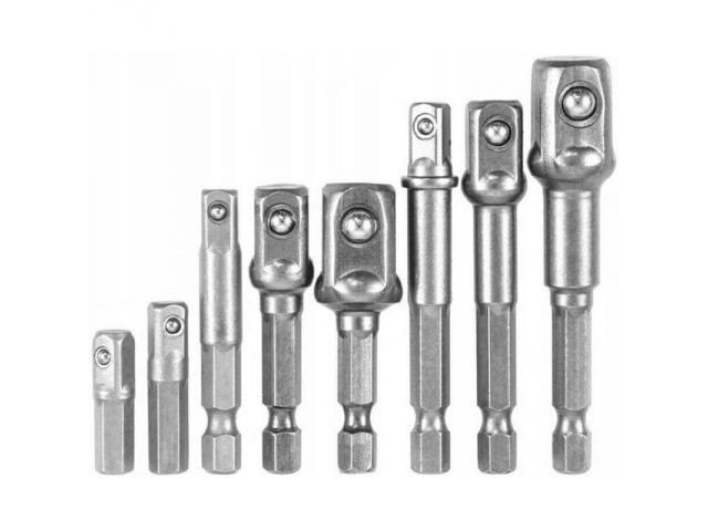 REDUKCJE ADAPTERY DO WKRĘTARKI NASADKI 1/4 3/8 1/2 (5904734406013) • Cena, Opinie 12726819014 ...