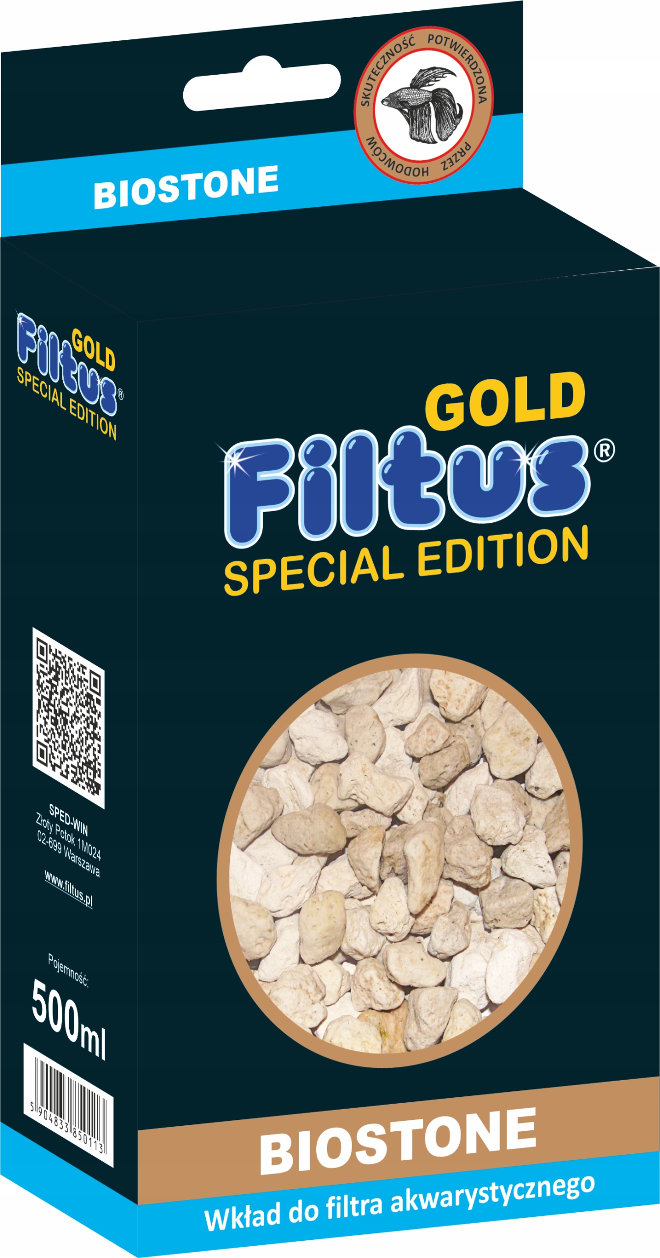 BIOSTONE 500ml Filtus WKŁAD NATURALNY (5904833850113) • Cena, Opinie • Uzdatnianie wody ...