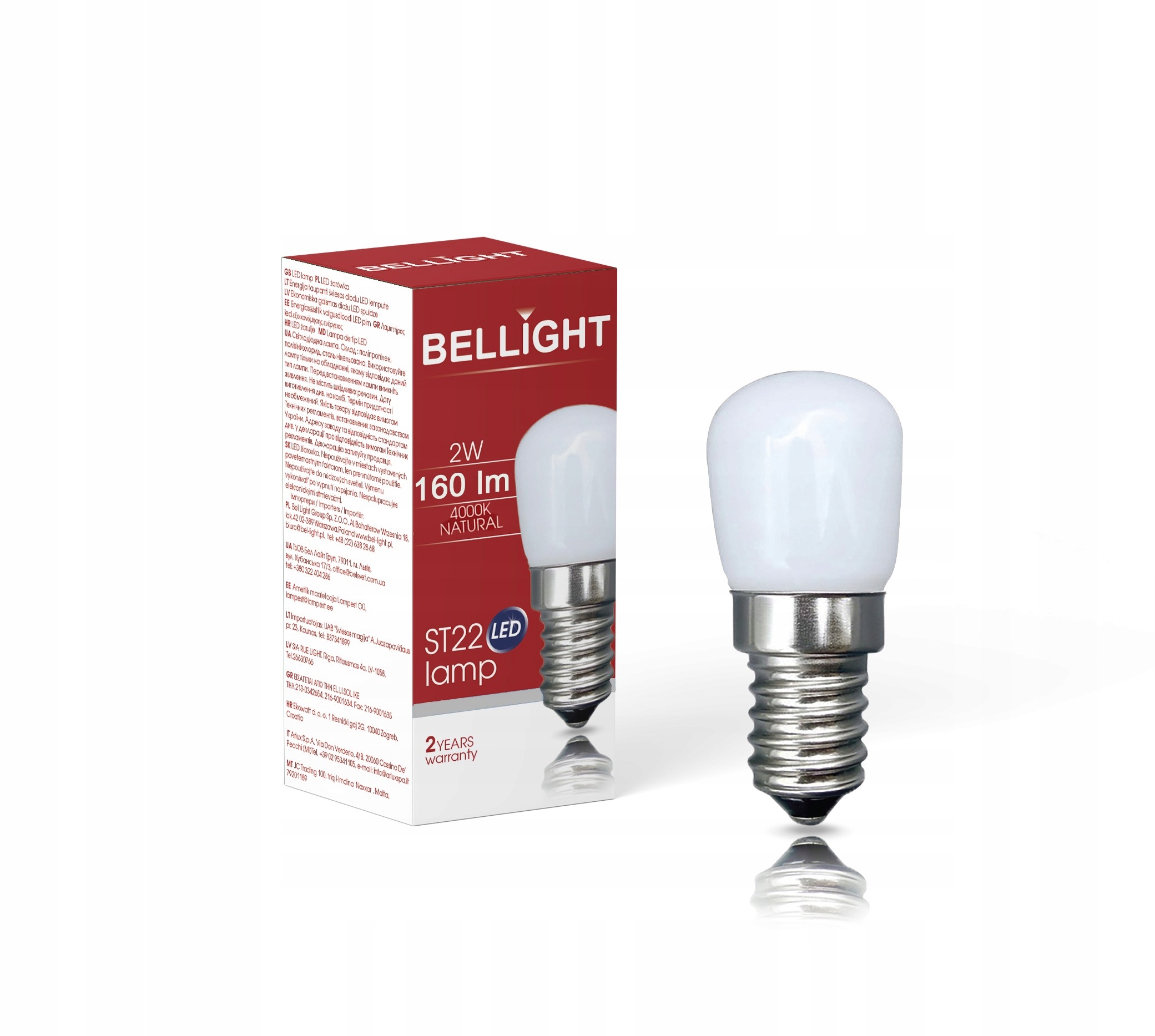 Żarówka LED KAPSUŁKA 2W=15W 160lm Neutralna E14 Lodówka Okap Maszyna ... Żarówka LED KAPSUŁKA 2W=15W 160lm Neutralna E14 Lodówka Okap Maszyna ...
