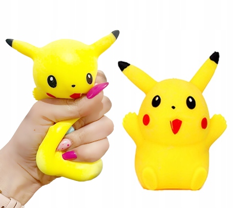 POKEMON GNIOTEK ANTYSTRESOWY SQUISHY PIKACHU 11CM (5905398030248) • Cena, Opinie • Antystresowe ...