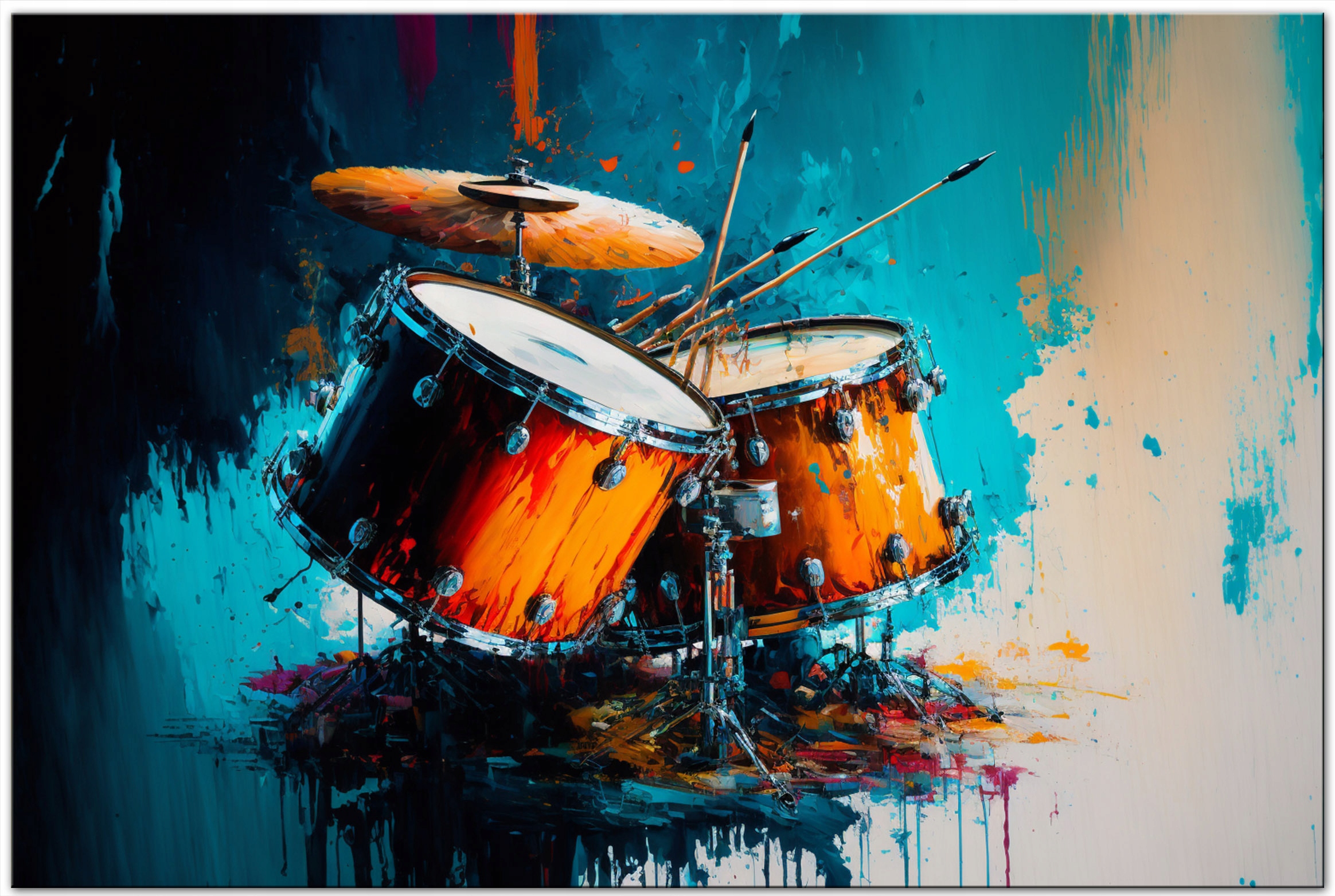 Obraz na płótnie Perkusja Bębny Instrument (OBRAI) • Cena, Opinie ...