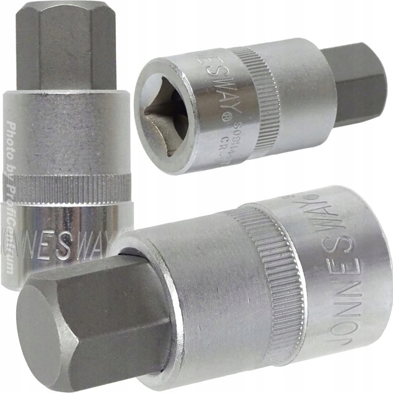 Imbus Hex bit ampulowy H18 x 55mm z nasadką 1/2" JONNESWAY S09H418 ...