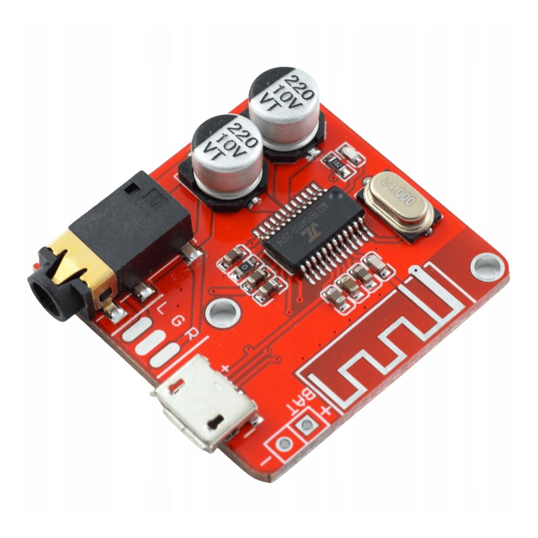 AUDIO MODUL BLUETOOTH 5.0 STEREO XY-BT Micro USB MP3 za 54.00CZK - Allegro