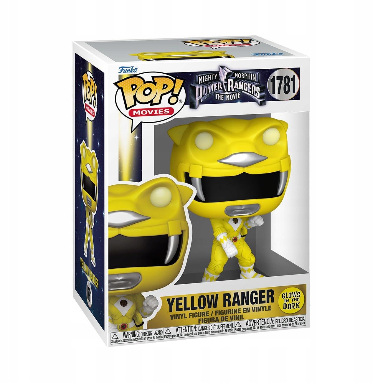 POWER RANGERS - POP MOVIES NA? 1781 - YELLOW RANGE 18142254838 - Sklepy ...