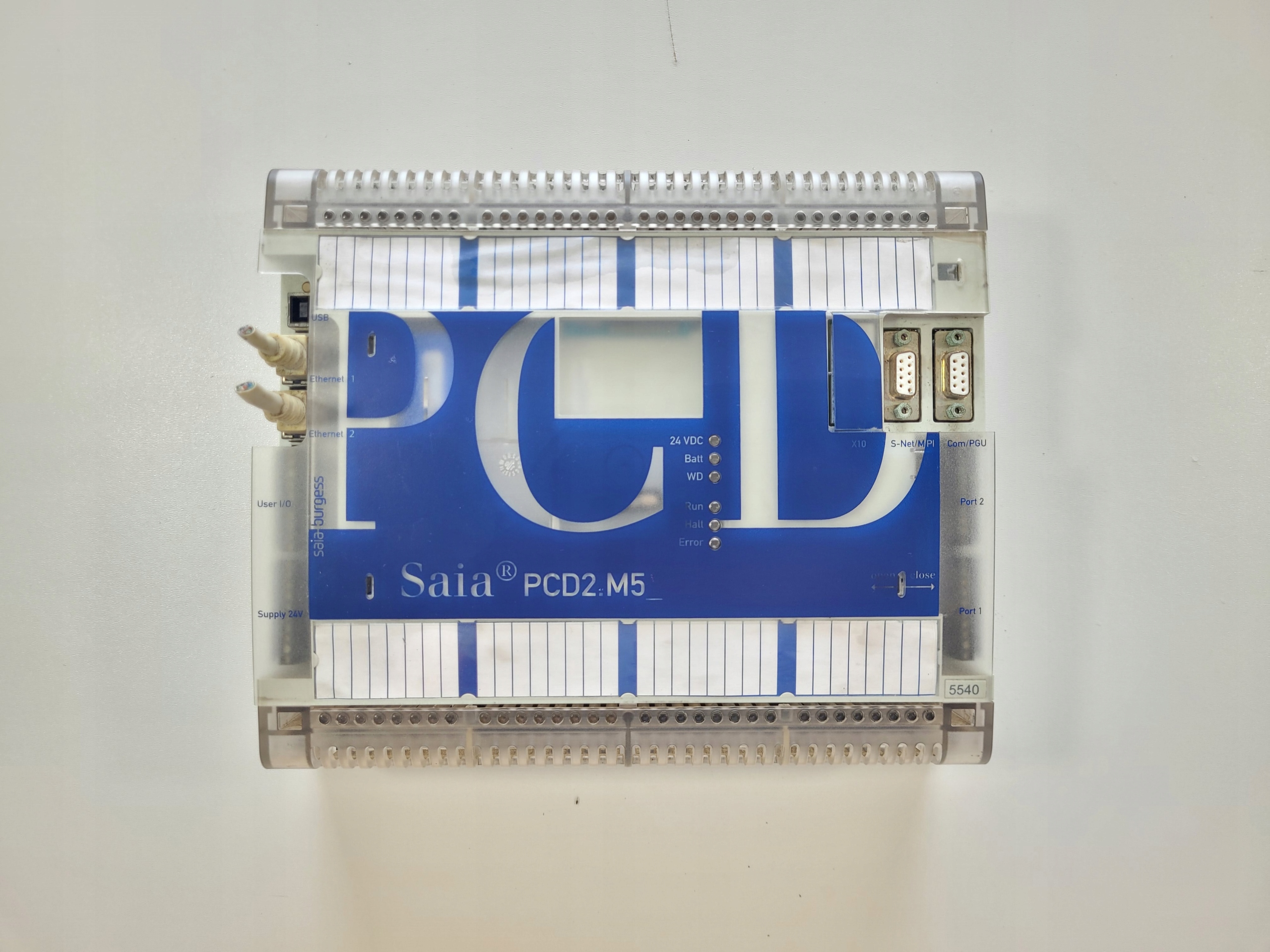 SAIA BURGESS Sterownik PLC modułowy PCD2 M5540 24VDC • Opinie - Allegro