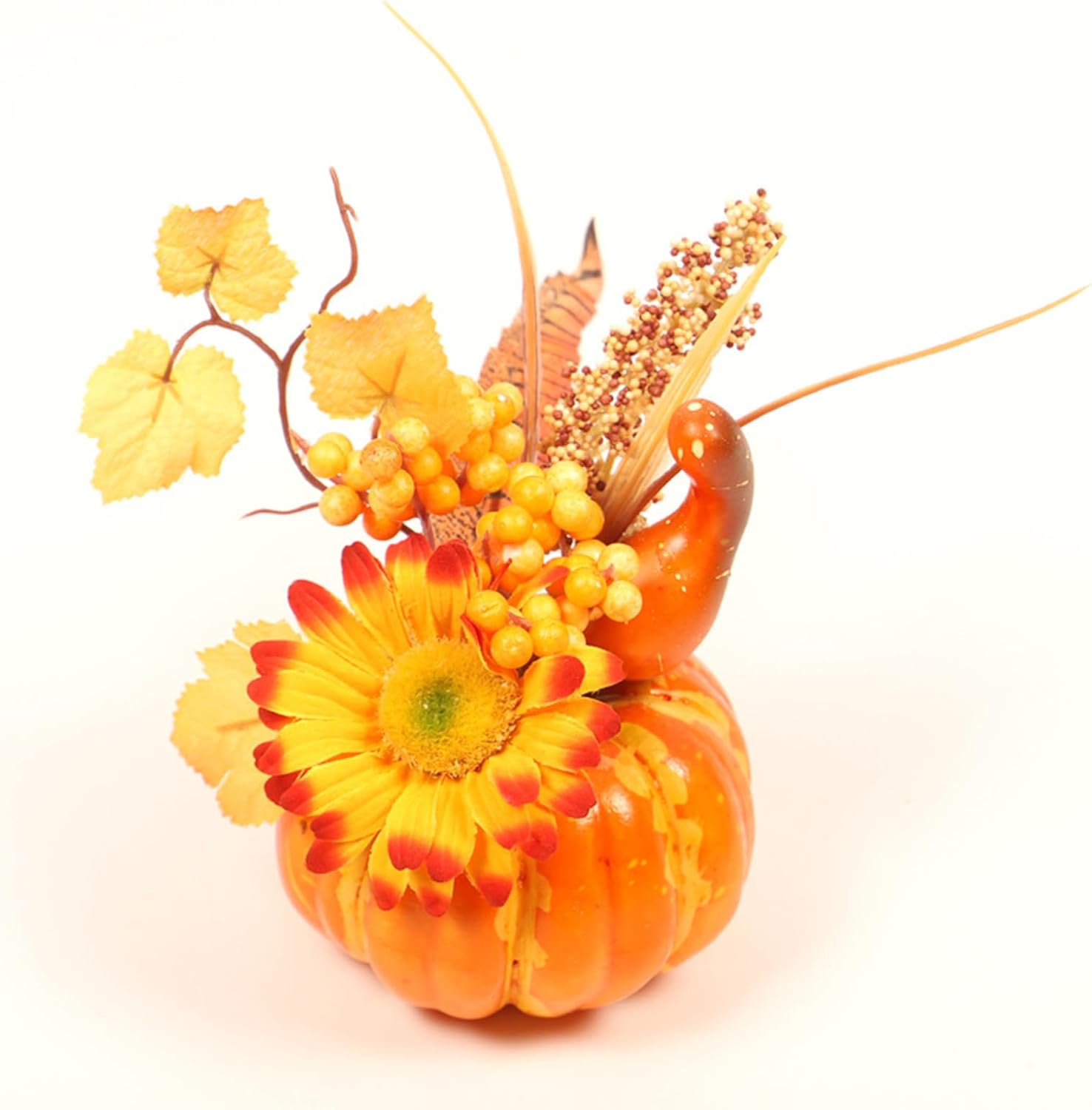 TÖK VIRÁG DINNYE ŐSZI DEKORÁCIÓ HALLOWEEN DÍSZ TÖK DÍSZÍTÉS ...