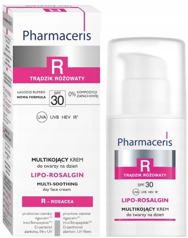 Pharmaceris R Lipo-Rosalgin 30 SPF na dzień 30 ml krem do twarzy (5900717144415) • Cena, Opinie ...