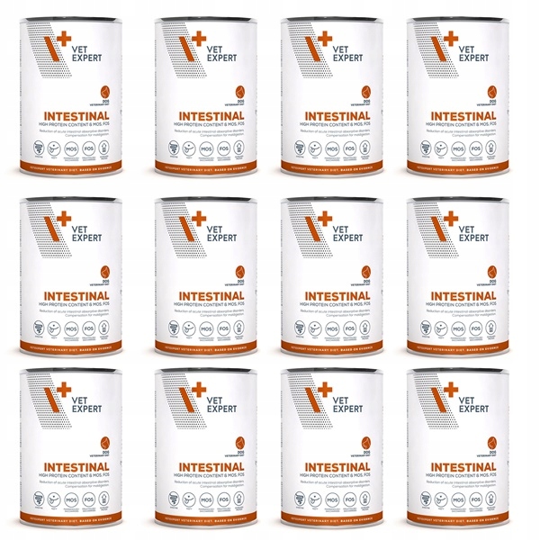 4T VetExpert Dog Intestinal puszki 12 x 400 g (5901891240719) • Cena ...