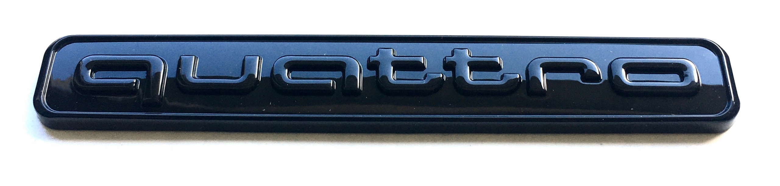 Audi Quattro emblém razítka nápis logo černý za 595 Kč - Allegro