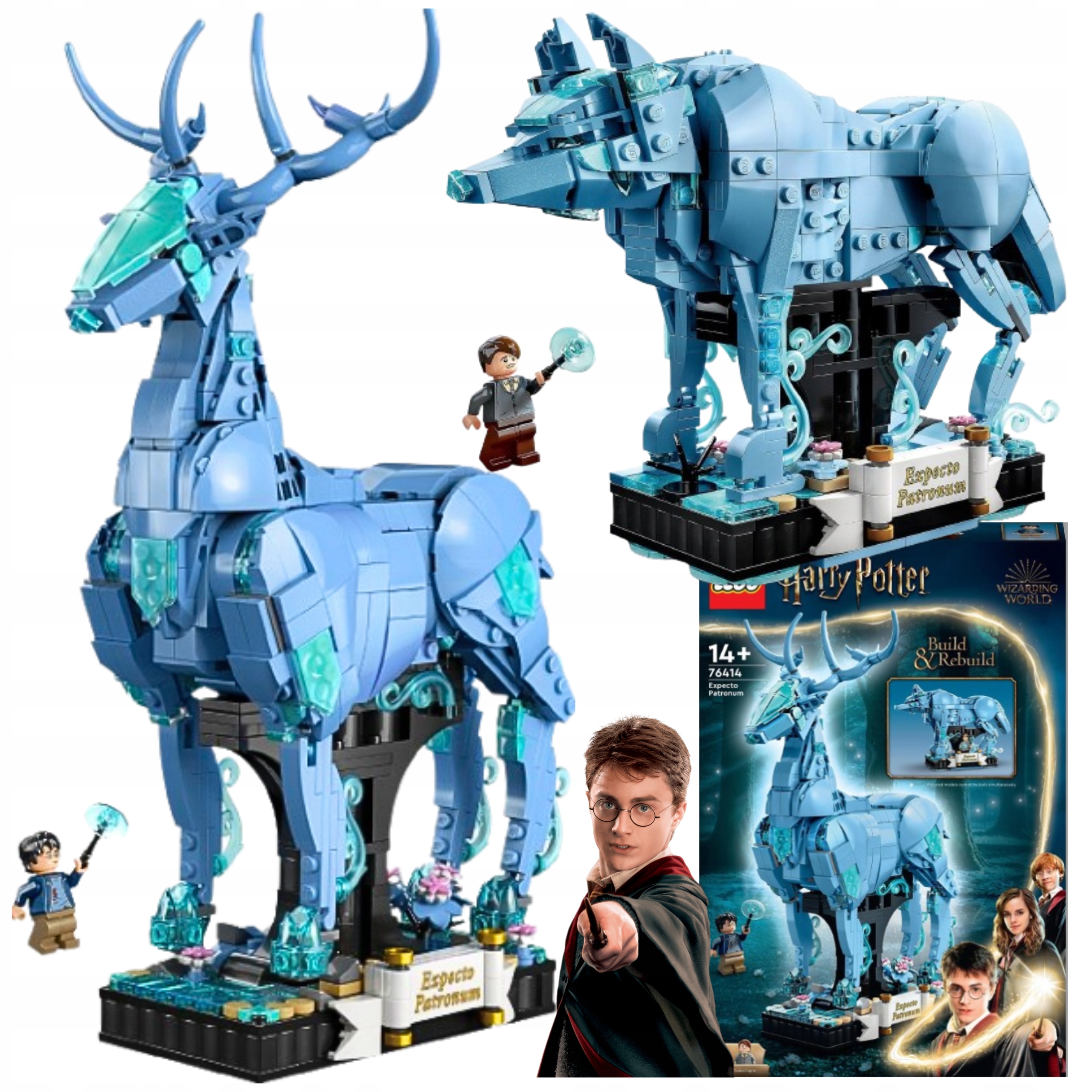 Harry Potter Patronus Lego - Niska cena na Allegro.pl