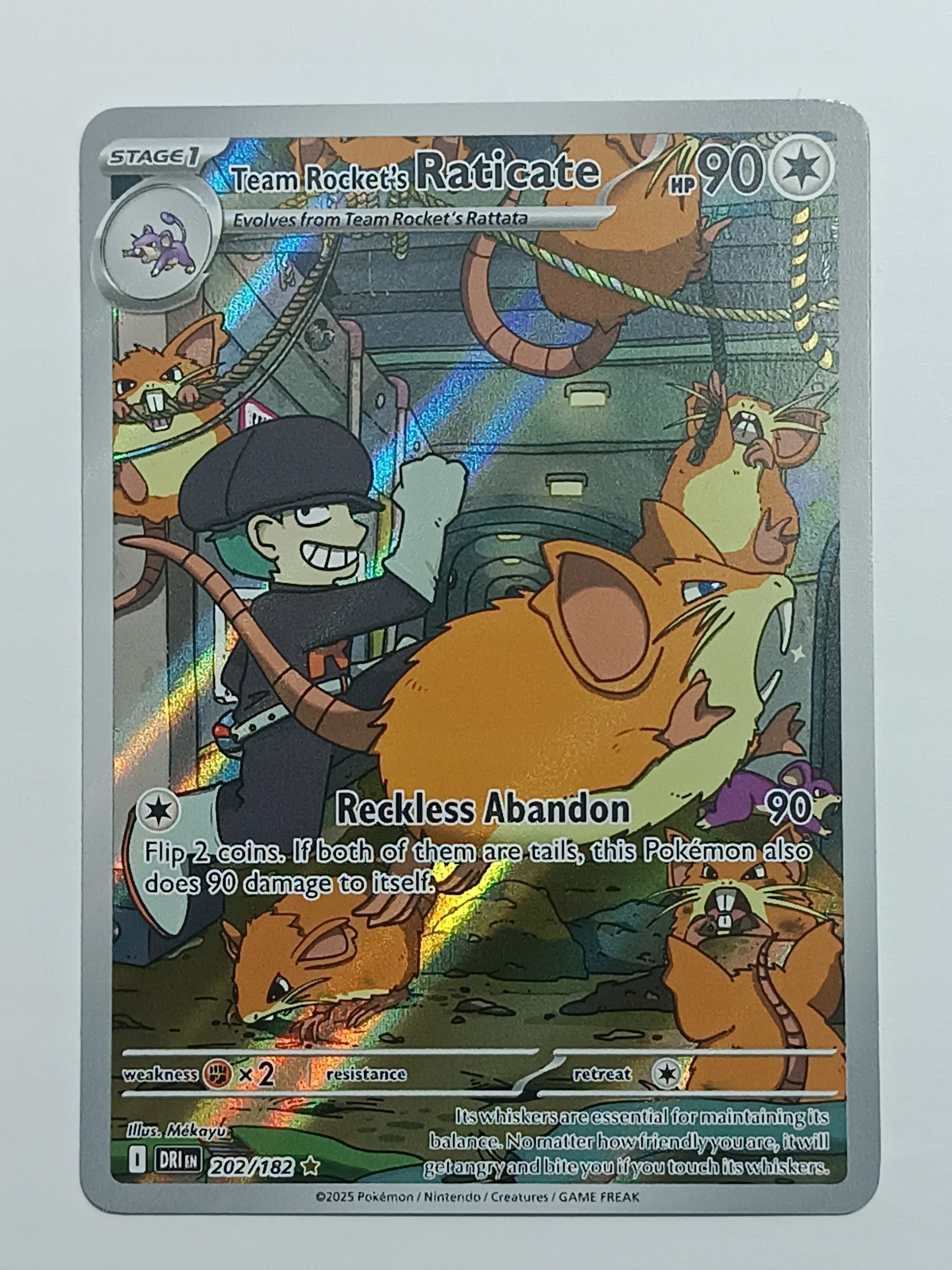 Team Rocket's Raticate (DRI 202) - Destined Rivals - Stan: Nowy 76 ...