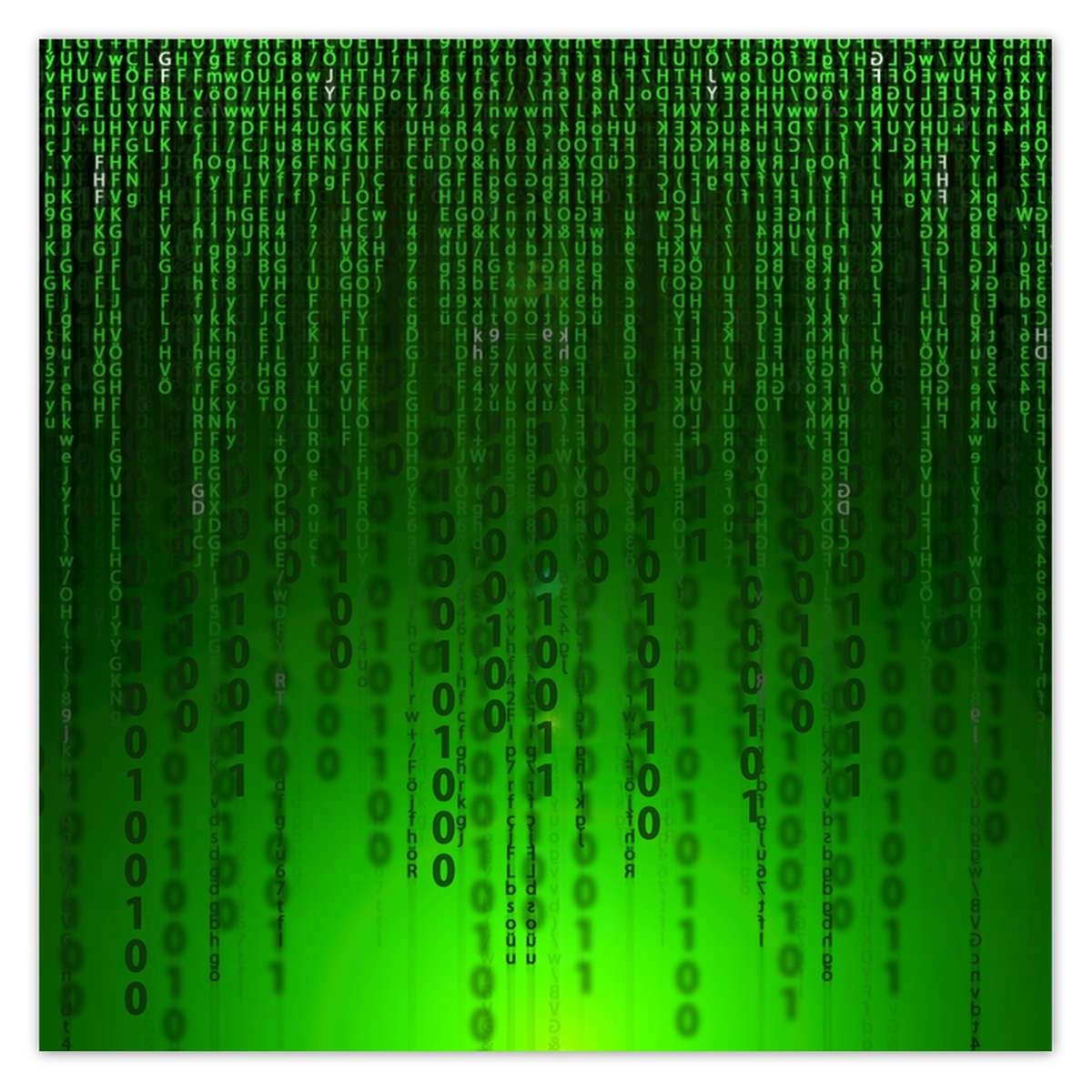 Naklejki 50x50 Kod programowanie Tablica • Cena, Opinie • Naklejki ...