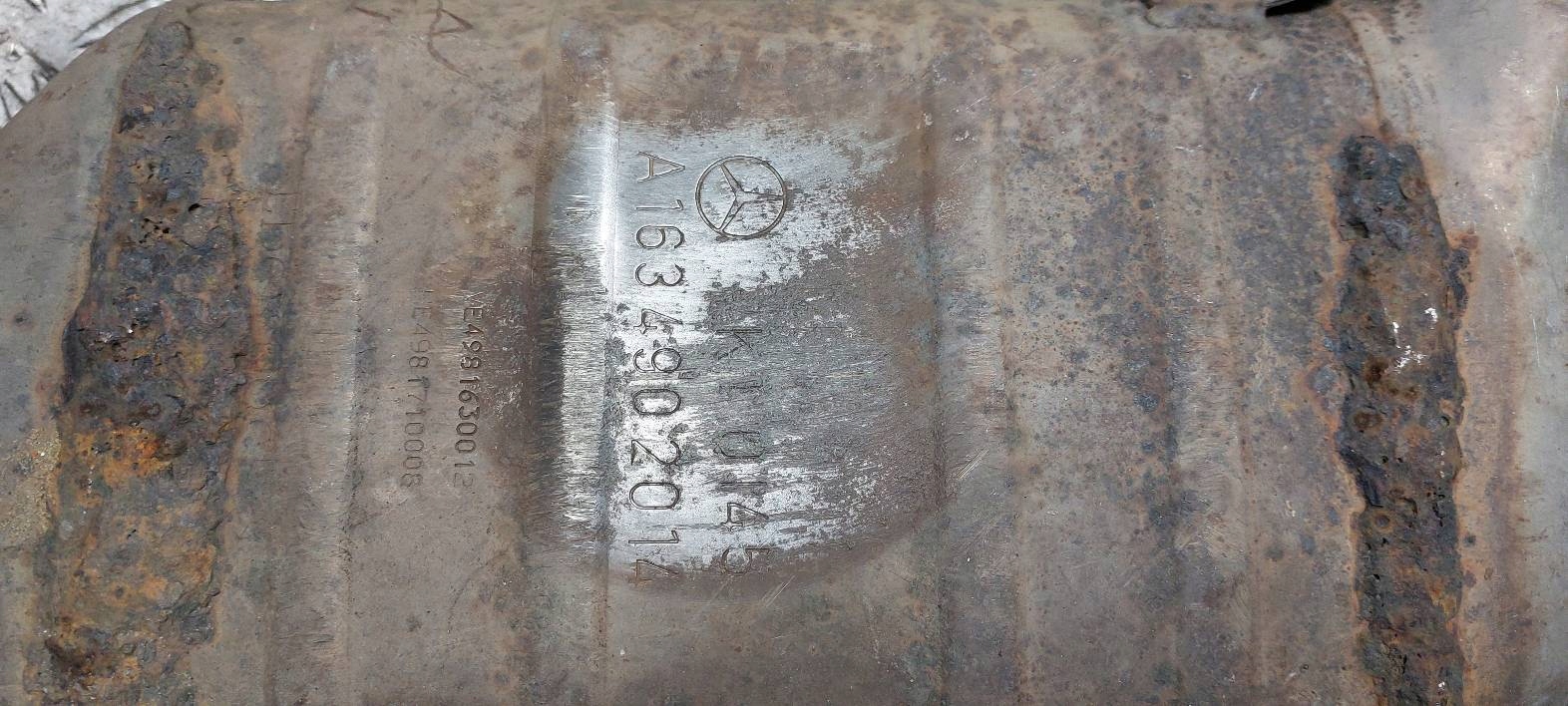 A1364902014 - Порожній Каталітичний нейтралізатор MERCEDES A1364902014 ...