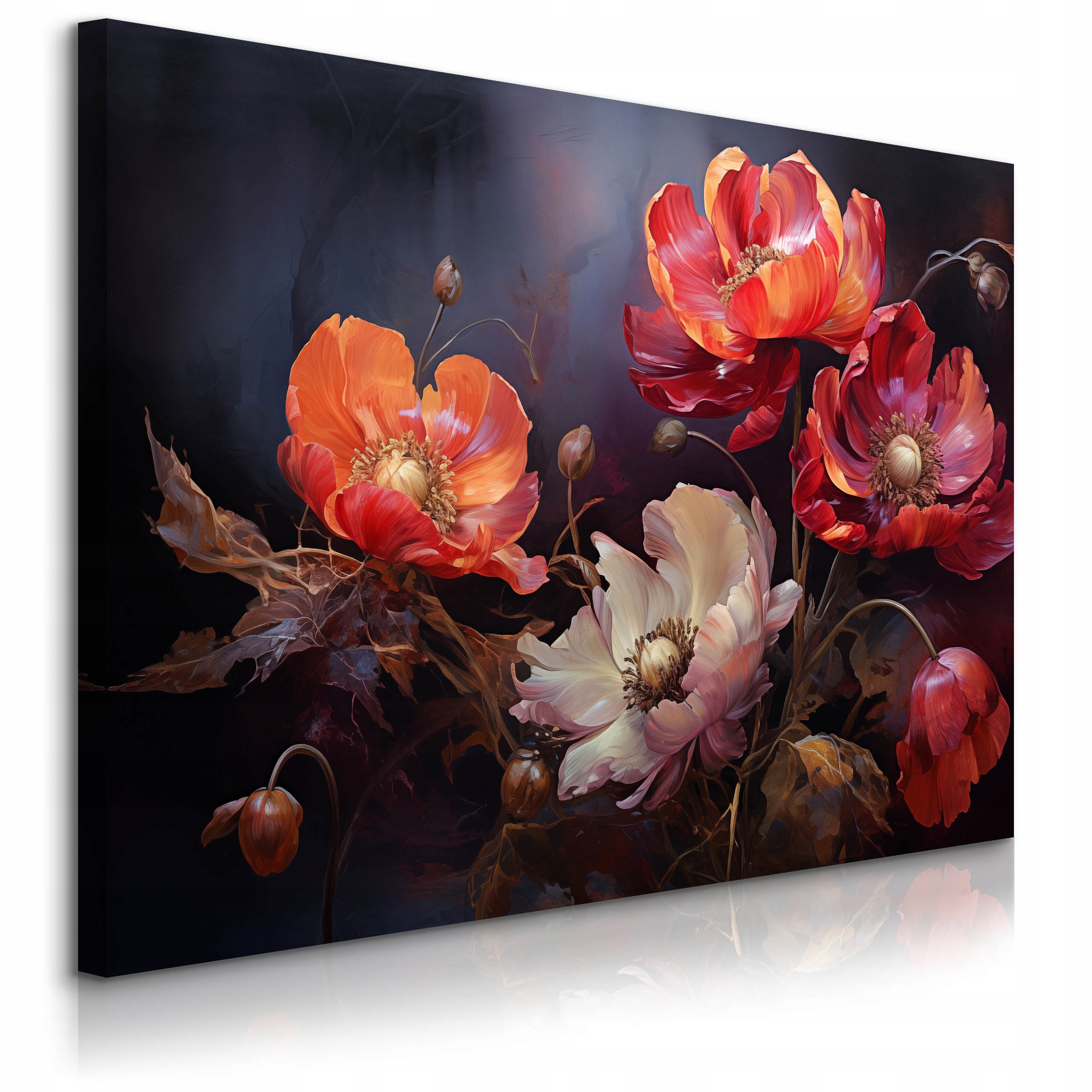 OBRAZ DO SPÁLNE MAKI POĽNÉ KVETY PRÍRODA RASTLINY ABSTRAKCIA 30x20 za 9 ...