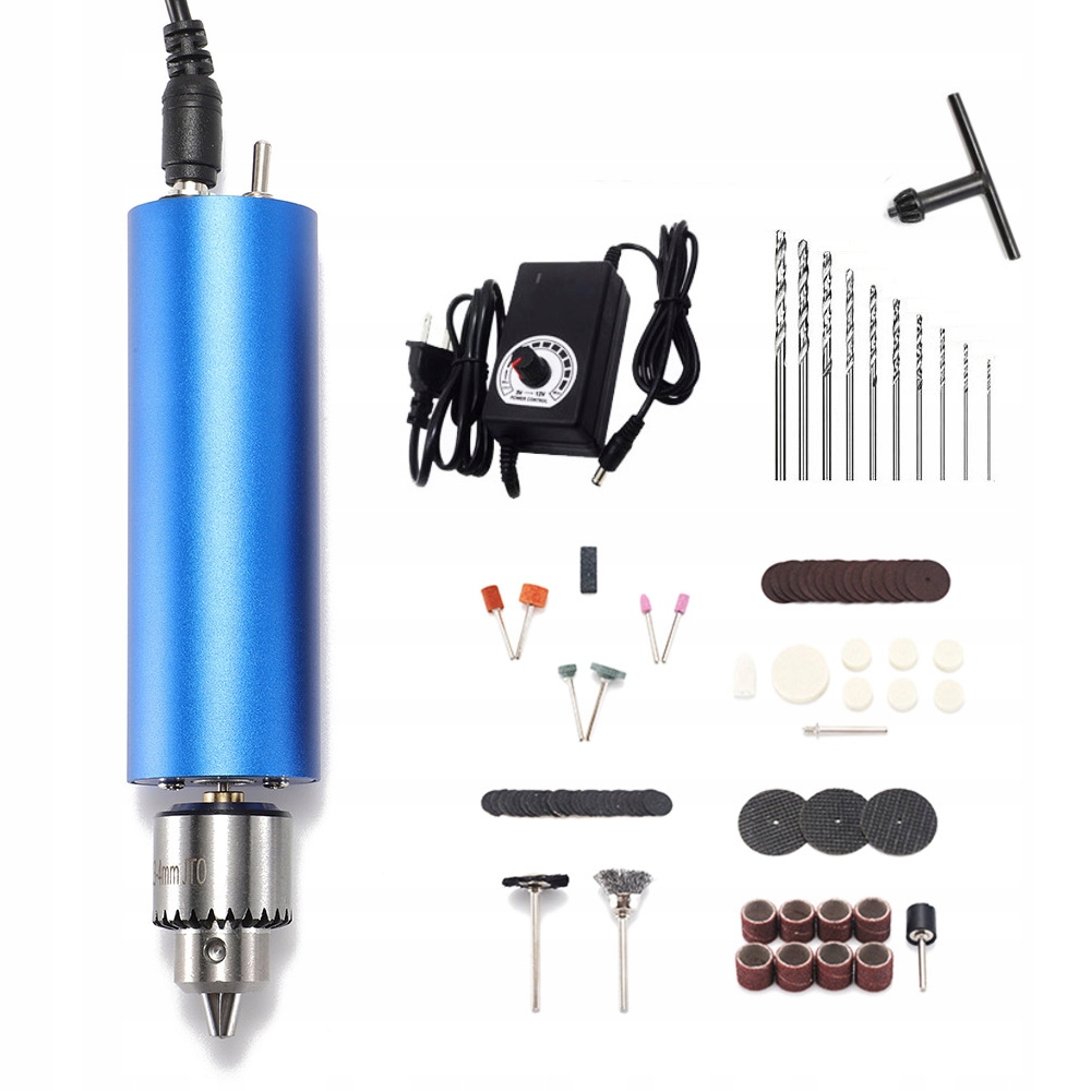 Mini elektrická vrtačka Bruska gravírování 105 PACK za 364.00CZK - Allegro