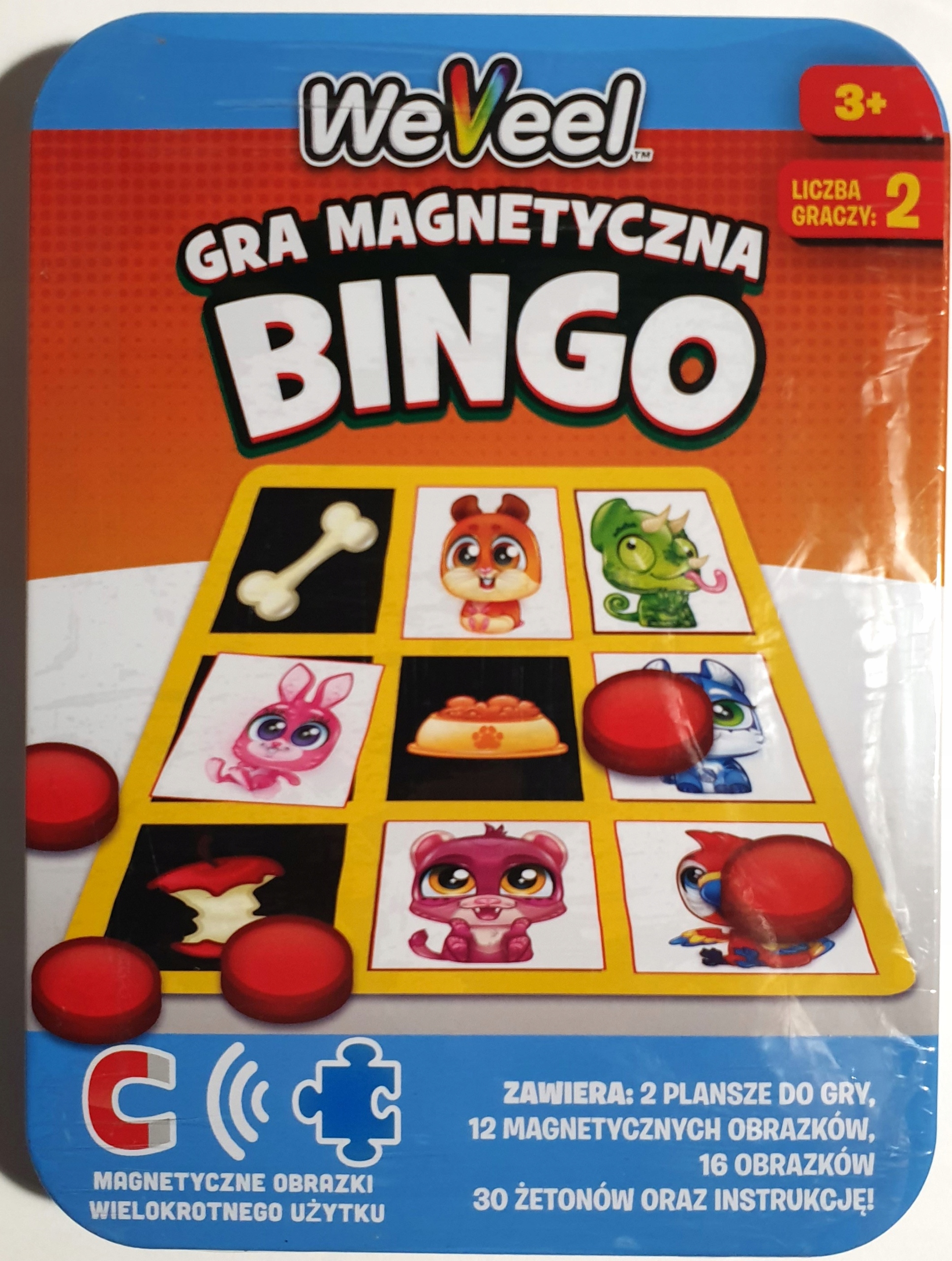 BINGO GRA MAGNETYCZNA PODRÓŻNA WEVEEL - porównaj ceny - Allegro.pl