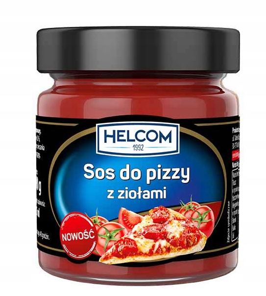 Helcom Sos pomidorowy do pizzy z ziołami 190g (5902166749753) • Cena, Opinie • Sosy 14136070889 ...