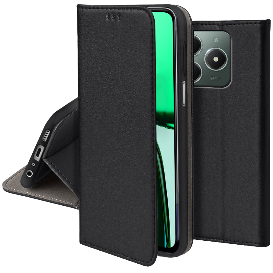 Etui z klapką Case do REALME Note 60 / C63 / C61 czarny - Sklep, Opinie ...