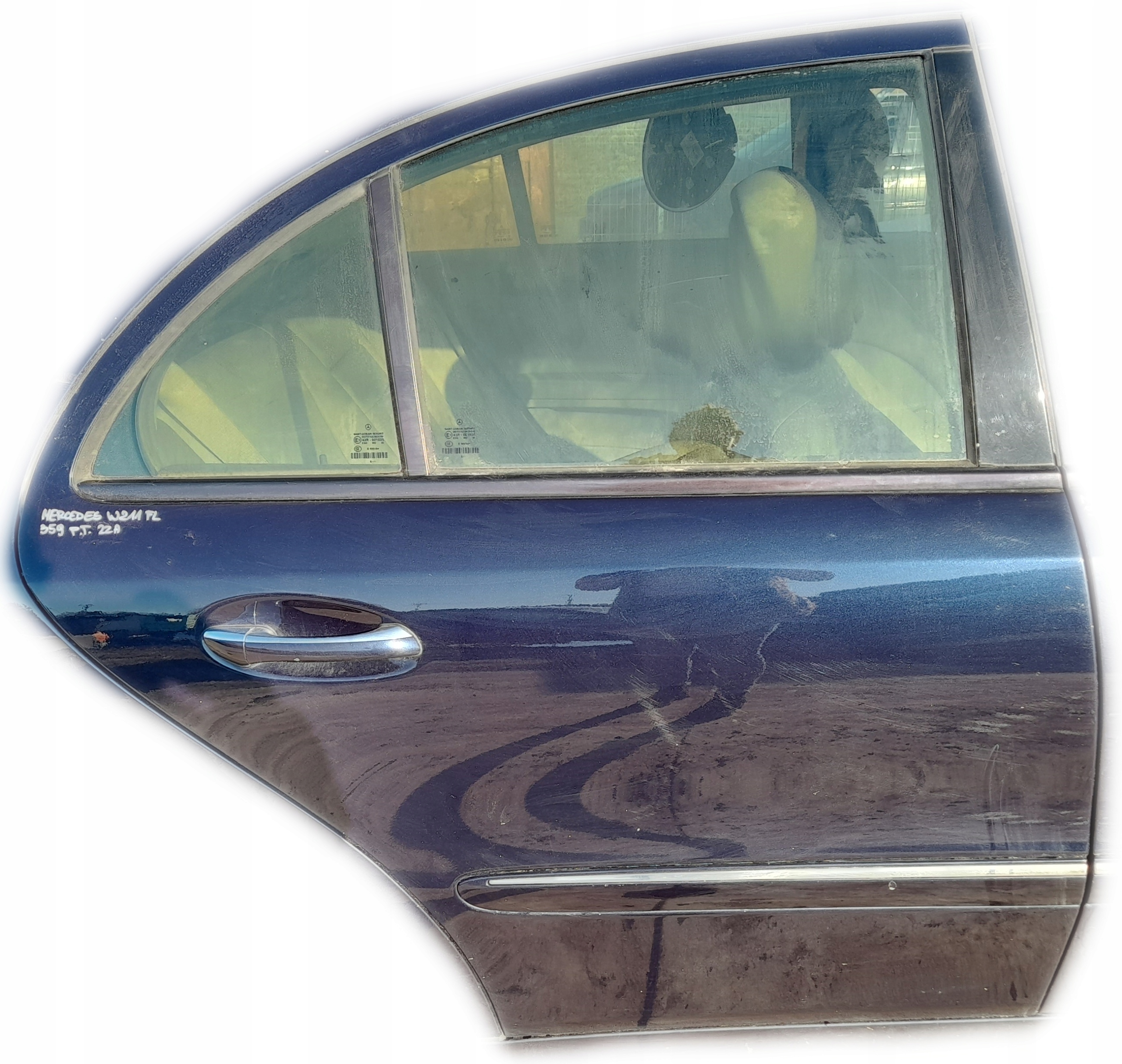 MERCEDES KLASA E W211 LIFT DRZWI PRAWY TYŁ 359 za 400.00PLN z PRZODKOWO ...