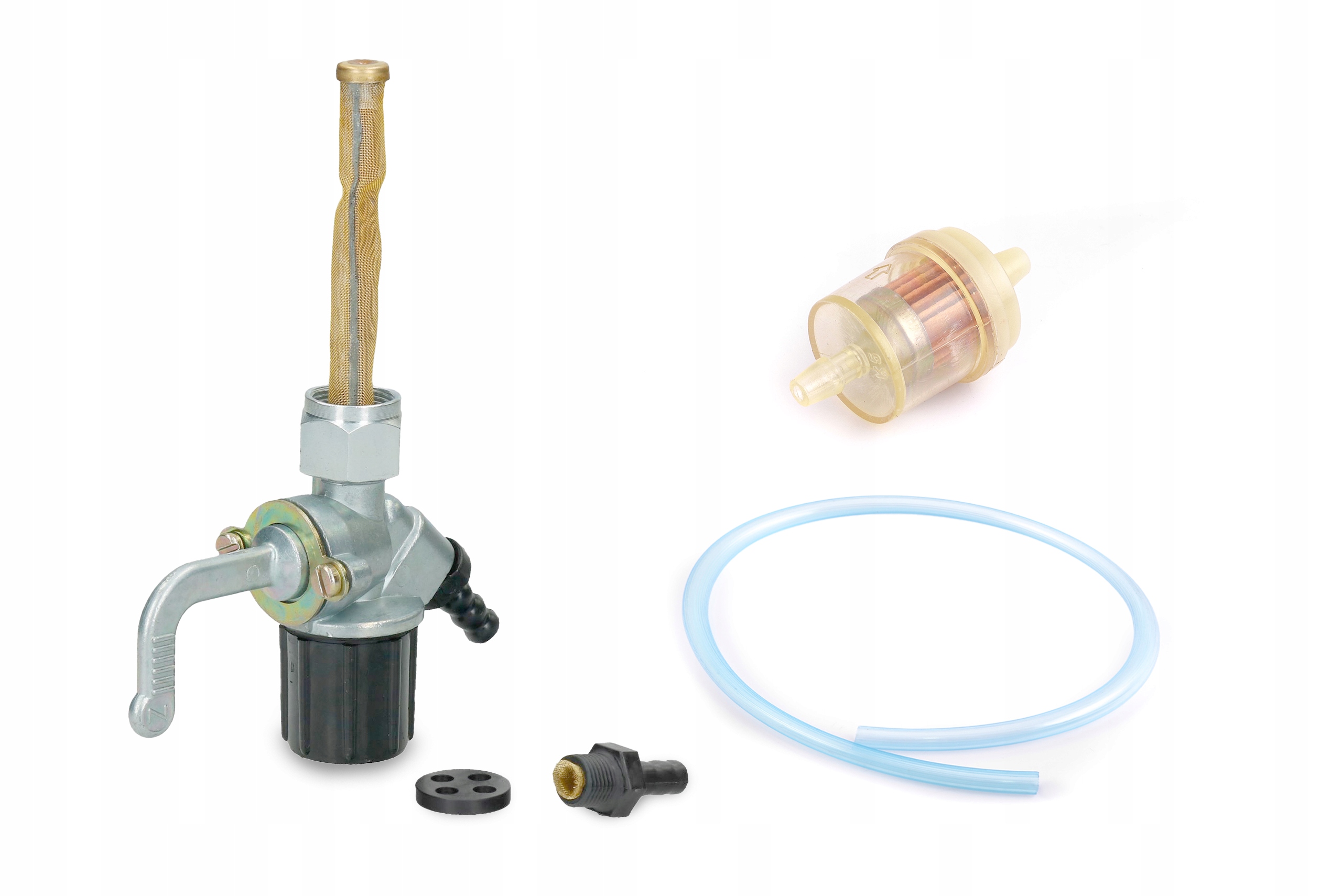 Kranik paliwa + filtr + przewód Simson SR50 Skuter • Cena, Opinie - Allegro