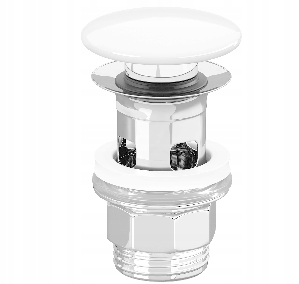 Villeroy&Boch Korek klik-klak PUSH-OPEN biały ceramiczny 8L033401 ...