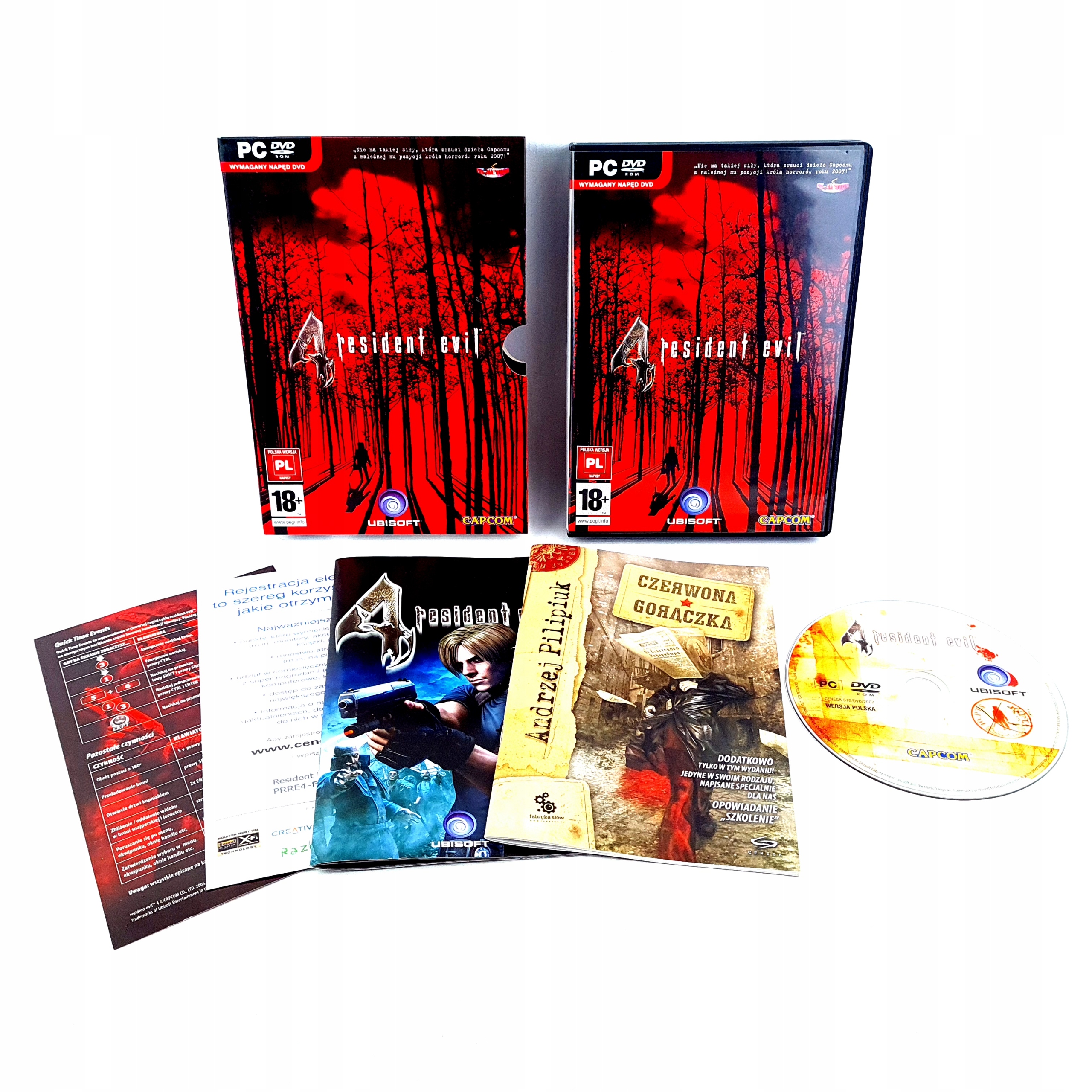 RESIDENT EVIL 4 IV RE POLSKIE WYDANIE PC PL - Stan: używany 297 zł ... RESIDENT EVIL 4 IV RE POLSKIE WYDANIE PC PL - Stan: używany 297 zł ...