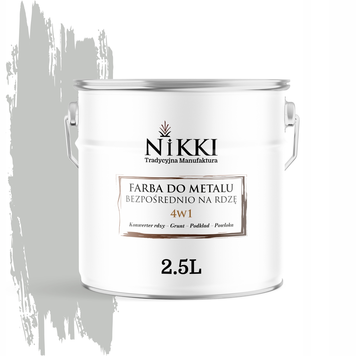 BARVA PŘÍMO NA REZ 4v1 POZINKOVANÁ SVĚTLE POZINK RAL 7035 MATNÁ 2,5L za ...