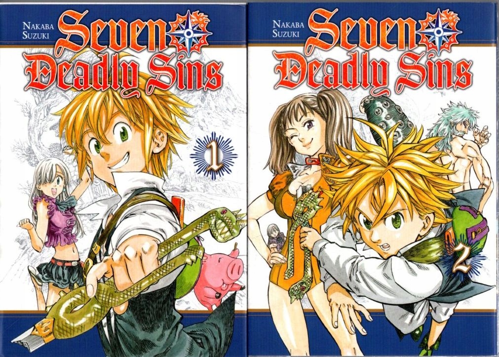 Seven Deadly Sins Tom 1-2 - Nakaba Suzuki (16609689292) | Komiks Allegro