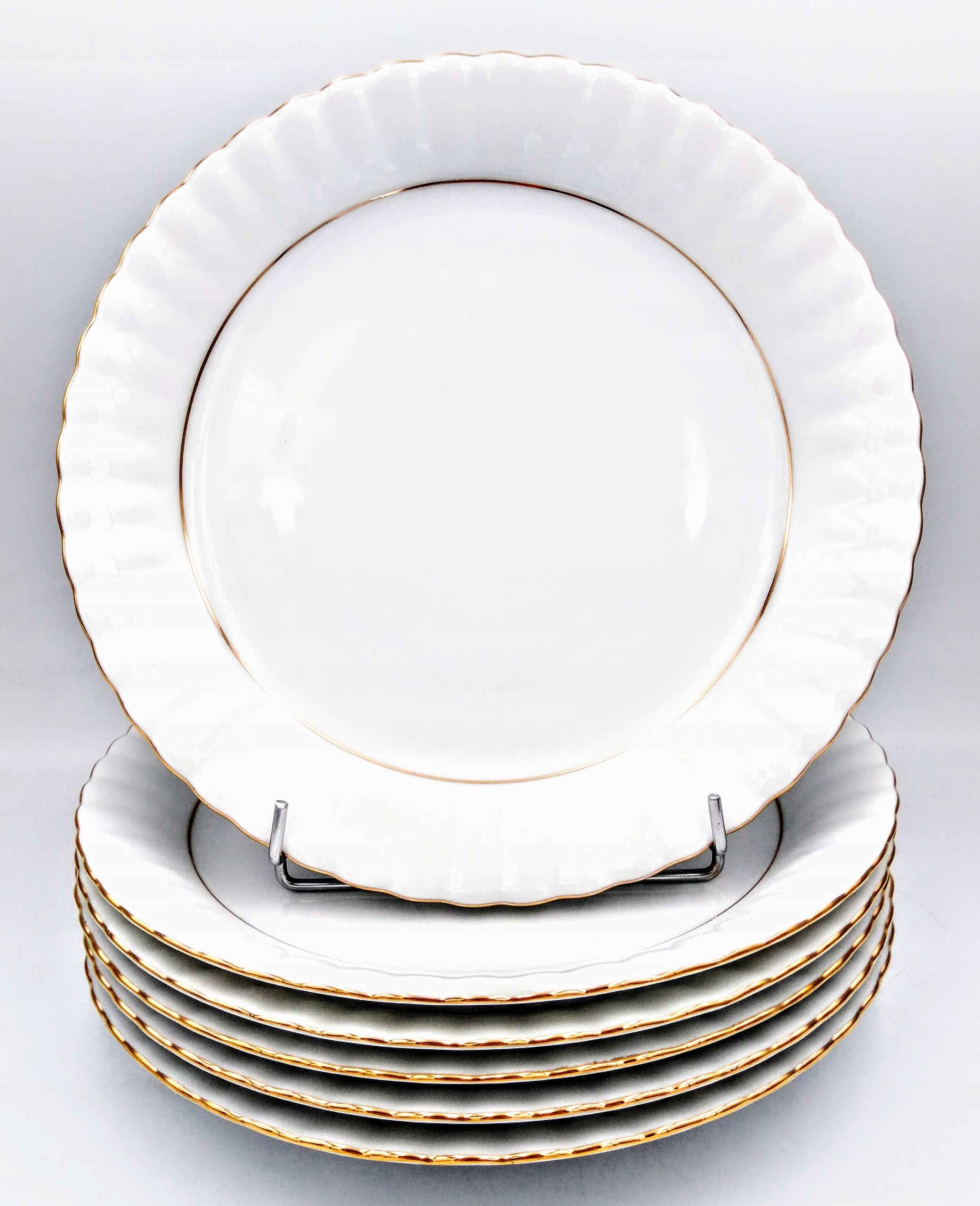 ZESTAW TALERZY PORCELANOWYCH 6 SZTUK CHODZIEŻ (5903353164052) • Cena ...