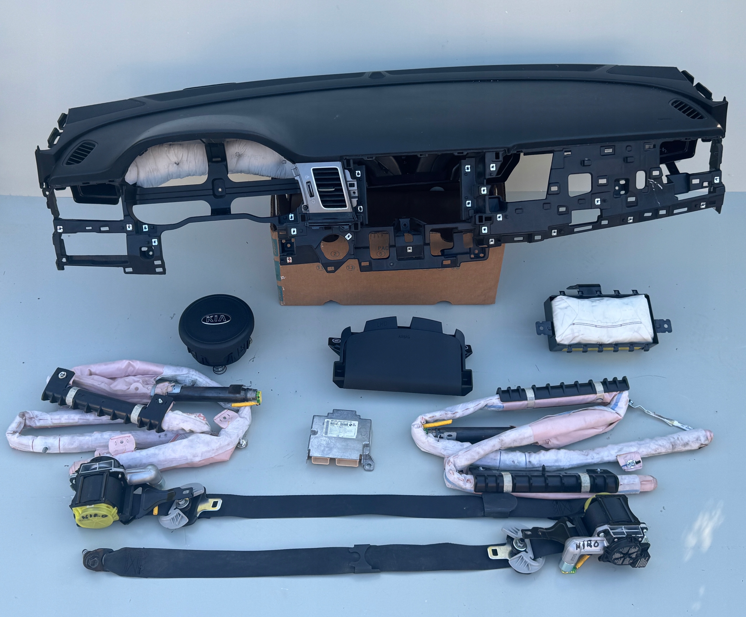 KIA NIRO II KURTYNA POWIETRZNA LEWA PRAWA 80420-AT000 80410-AT000 2022R ...