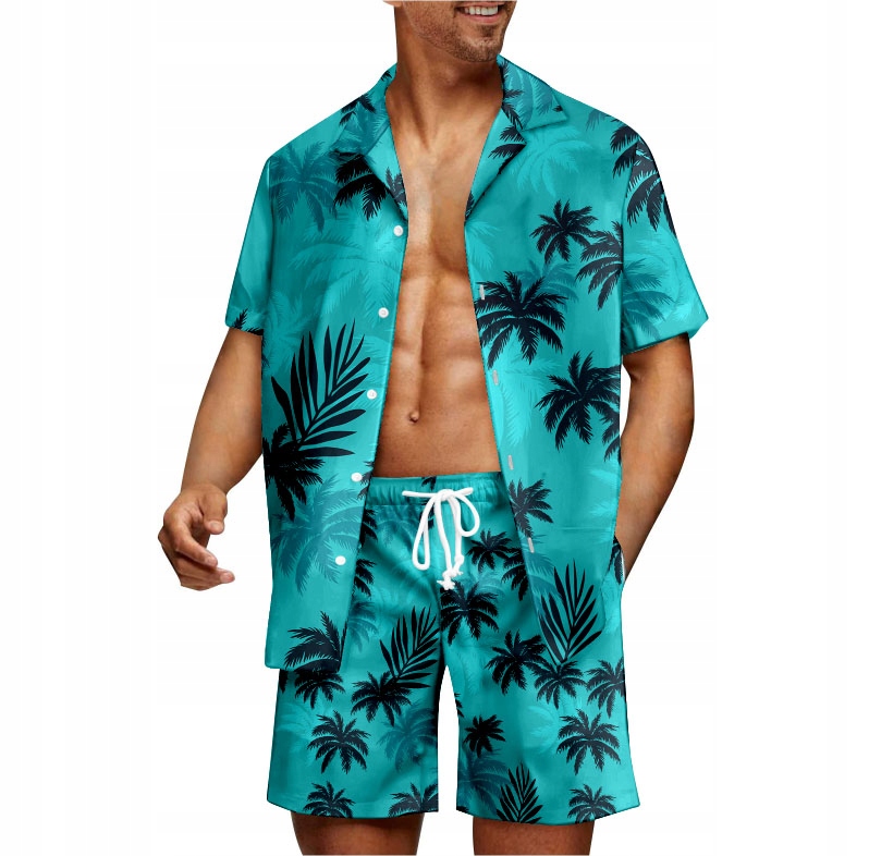 Komplet Hawajski Męska - Niska cena na Allegro