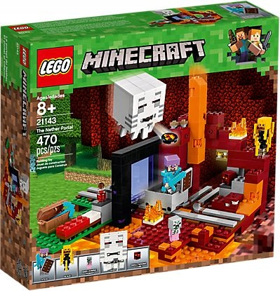 LEGO Minecraft 21143 Portál do Netheru za 4269.00CZK - Allegro