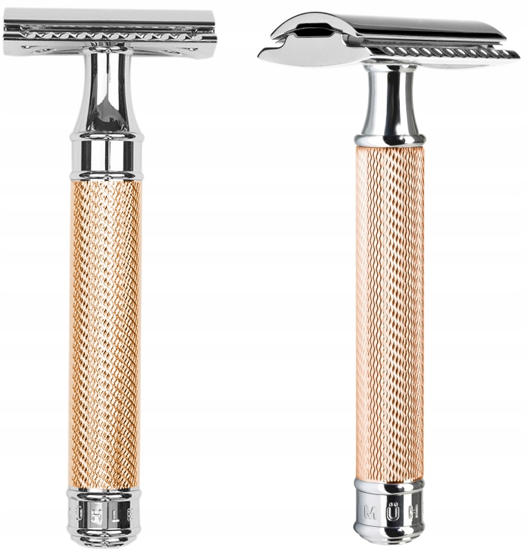Muhle R89 Rosegold Maszynka do golenia na żyletki . 14556840425 ...