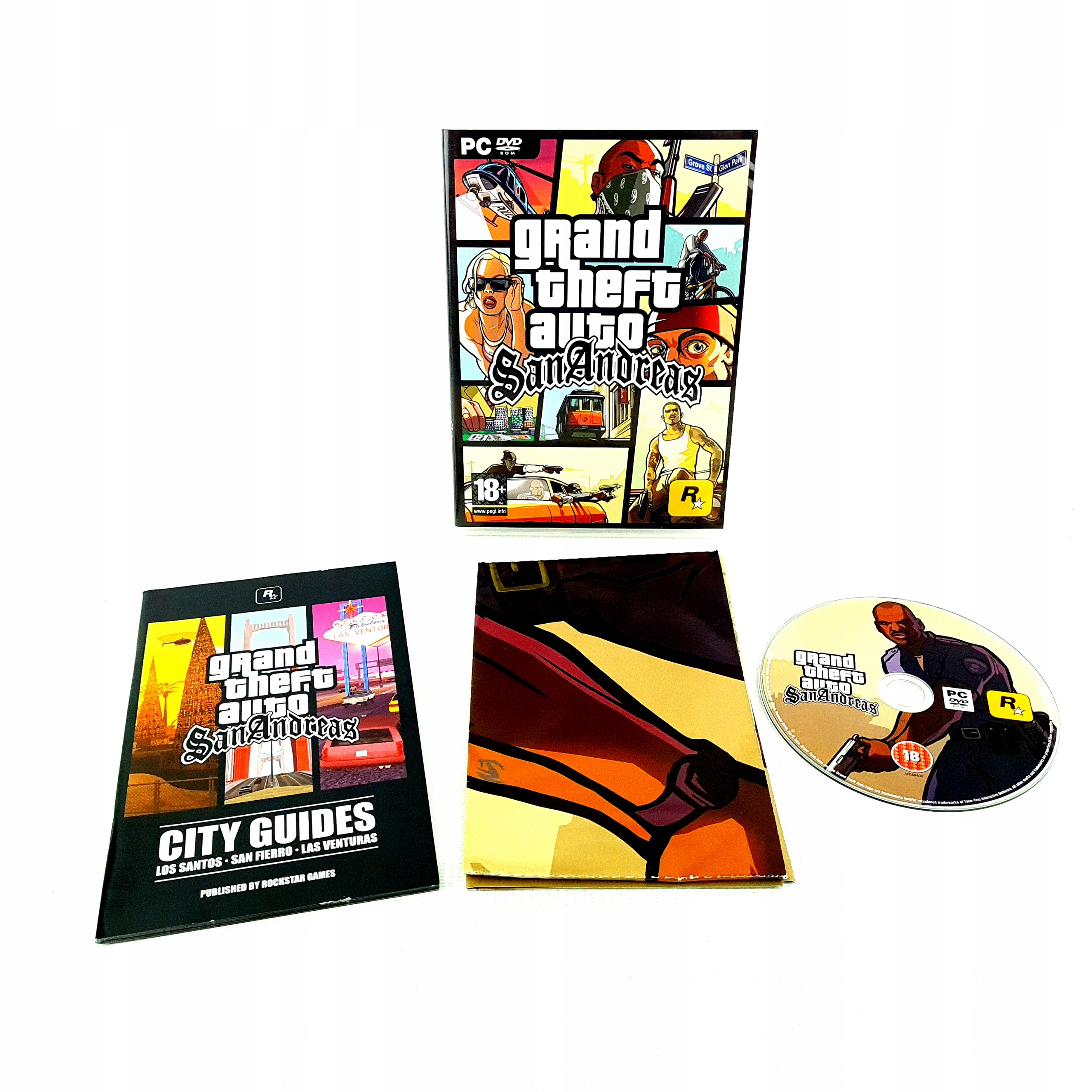 GTA SAN ANDREAS GRAND THEFT AUTO SA PC - Stan: używany 347 zł - Sklepy ...