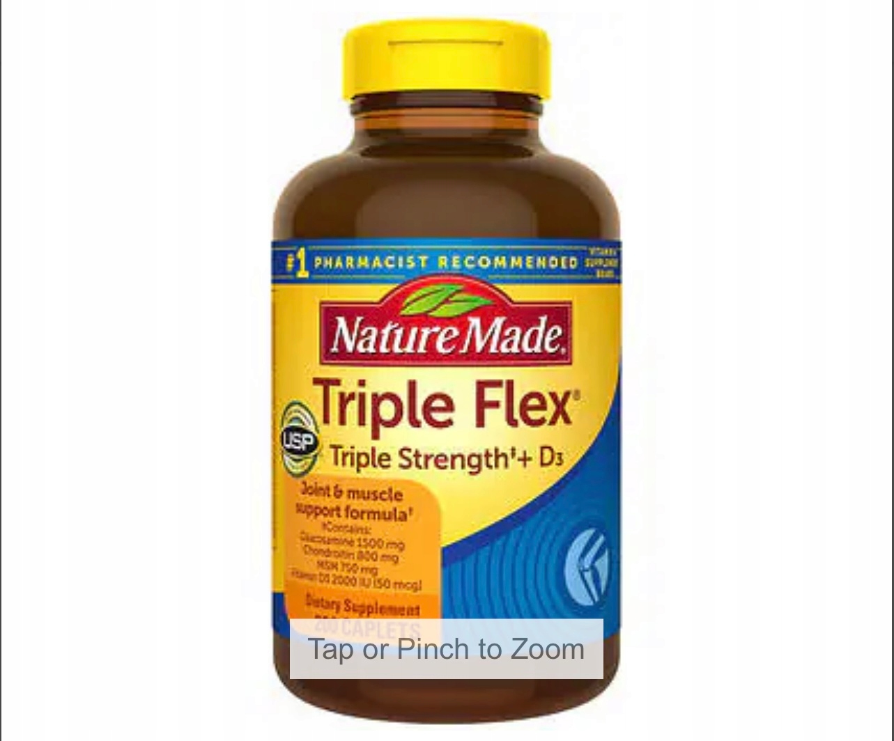 Nature Made Triple Flex Strength z D3 200 szt usa • Cena, Opinie - Allegro