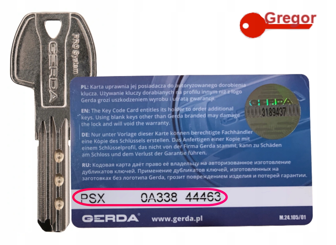 Zámok na dvere - Počítač Key of Gerda Pro System