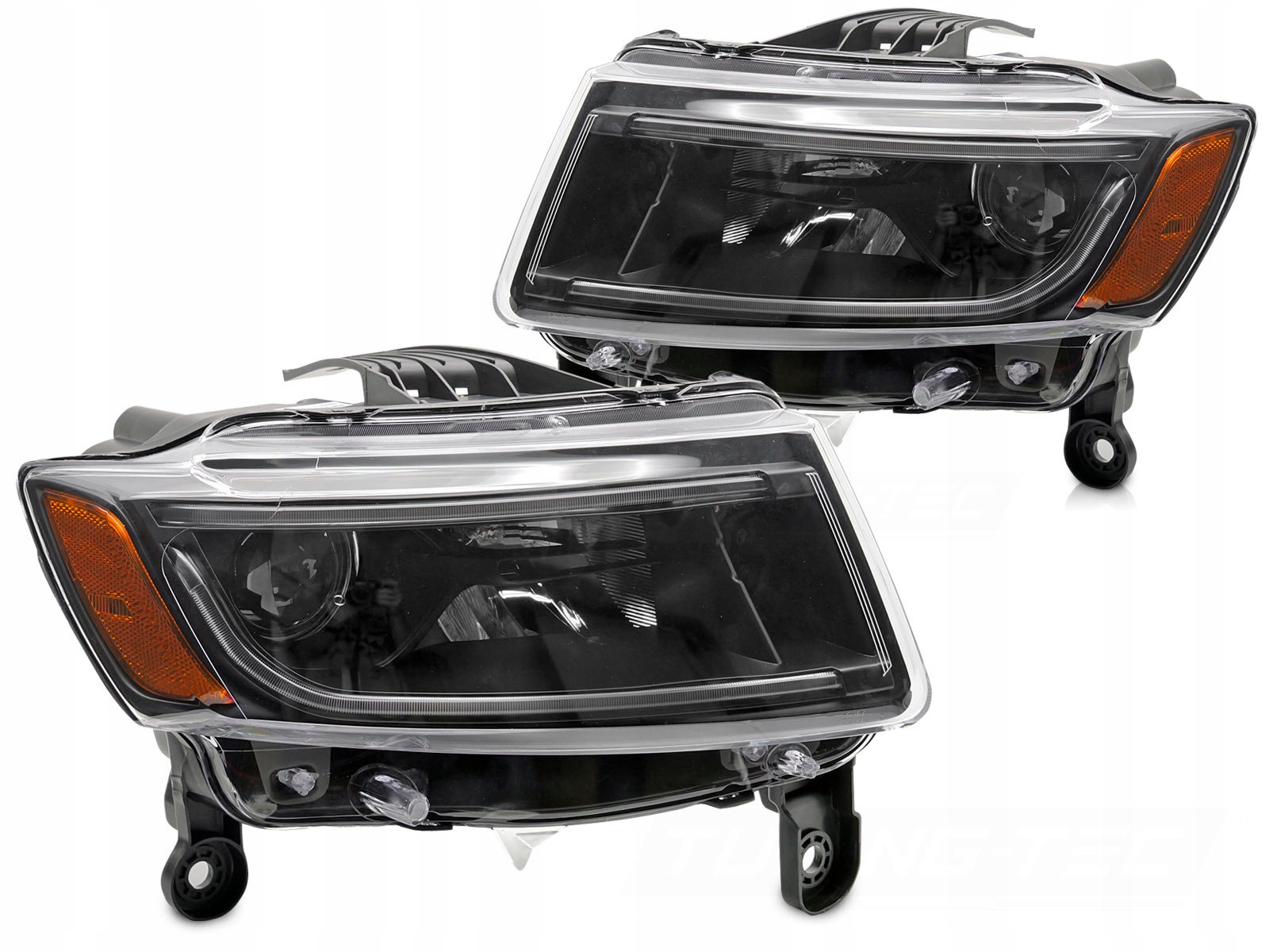 Reflektor Lampa Dayline LED Tube Neon Tuning Jeep Grand Cherokee WK2 ...